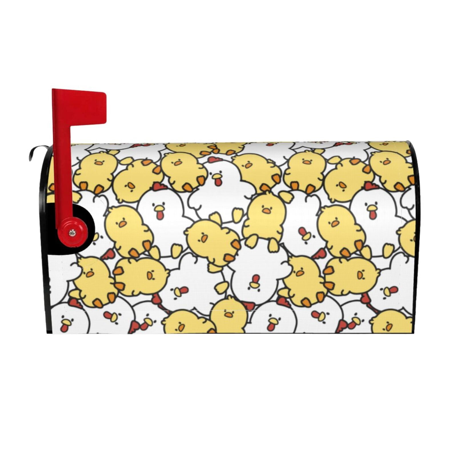 Mailbox Covers Magnetic Standard Size - Classic Cartoon Cute Chicken ...