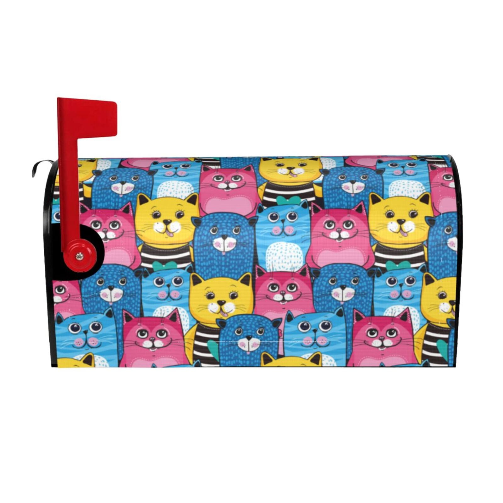 Mailbox Covers Magnetic Standard Size - Classic Colorful Cute Cartoon ...
