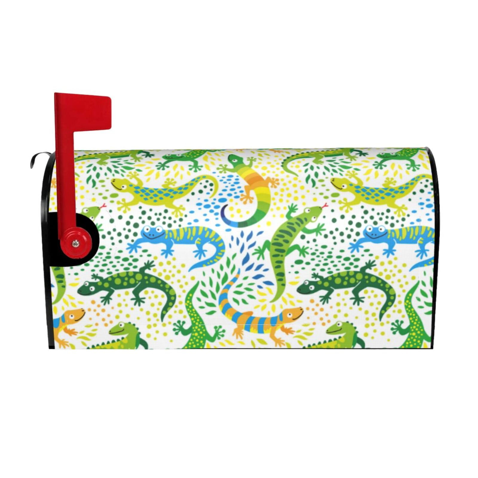 Mailbox Covers Magnetic Standard Size - Classic Cute Lizard Waterproof ...