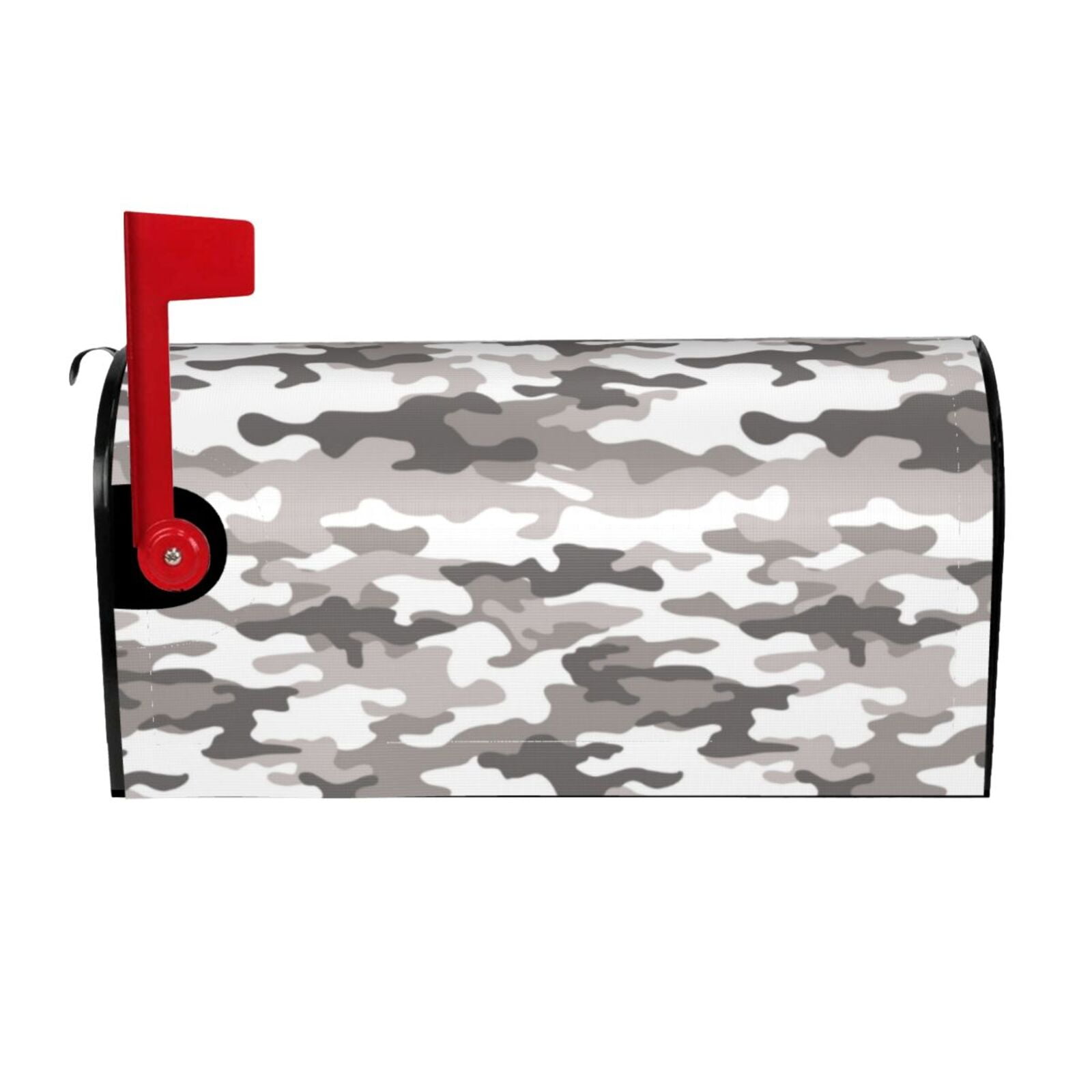 Mailbox Covers Magnetic Standard Size - Classic Grey Camouflage ...