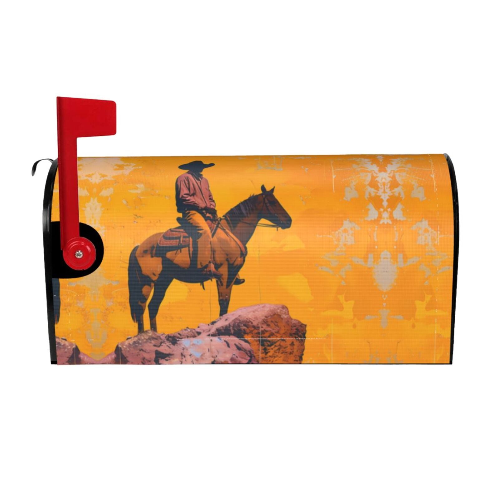 Mailbox Covers Magnetic Standard Size - Cliff Western Cowboy Waterproof ...