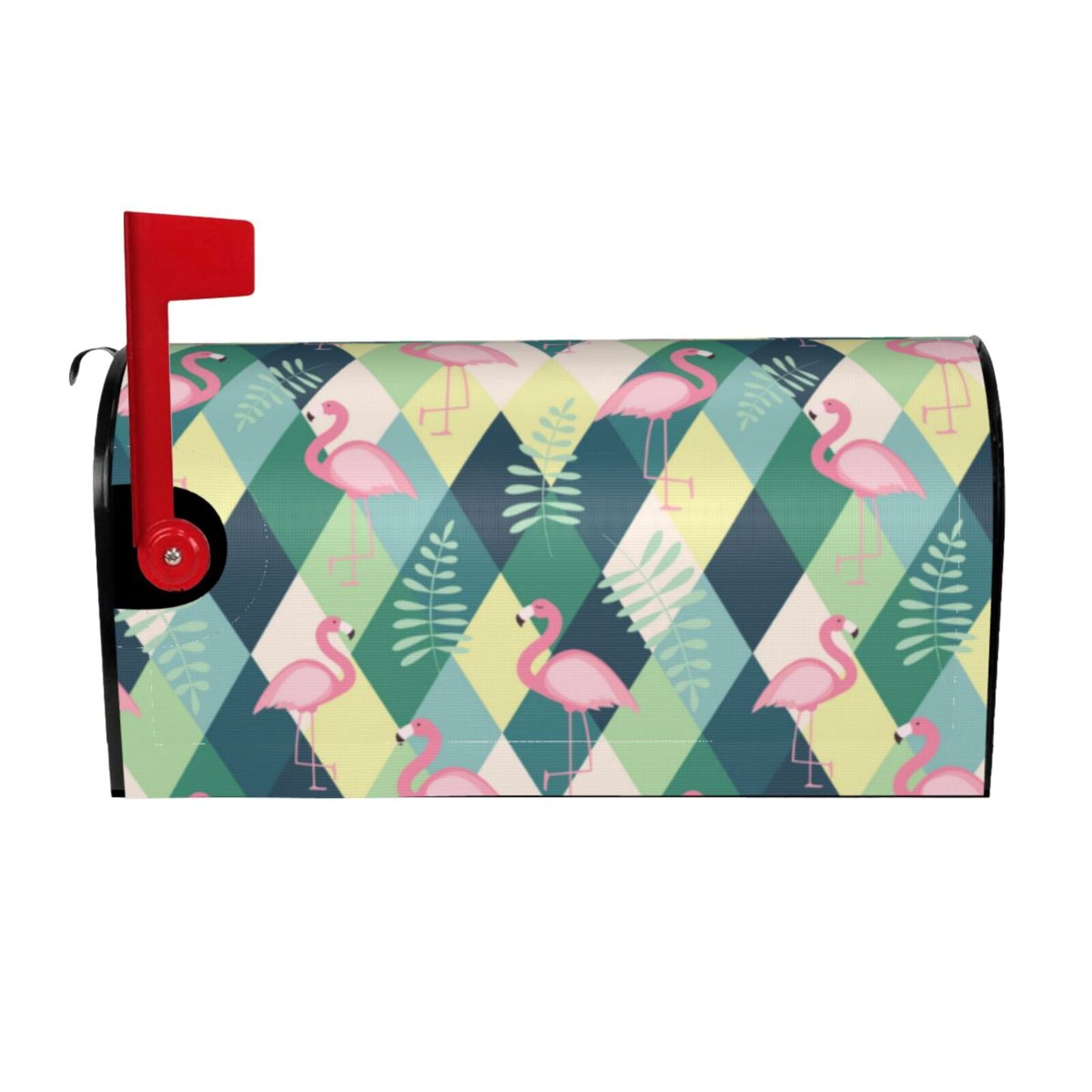 Mailbox Covers Magnetic Standard Size - Colorful Bird Leaves Waterproof ...