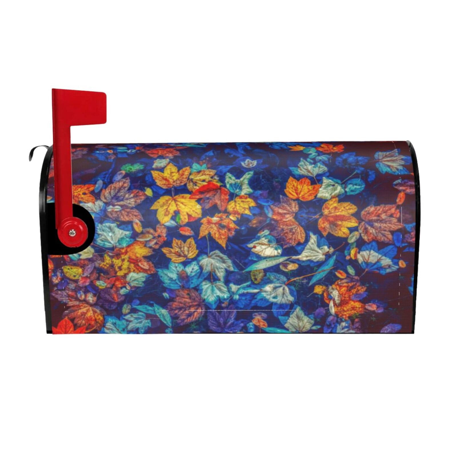 Mailbox Covers Magnetic Standard Size - Colorful Fall Leaves Waterproof ...