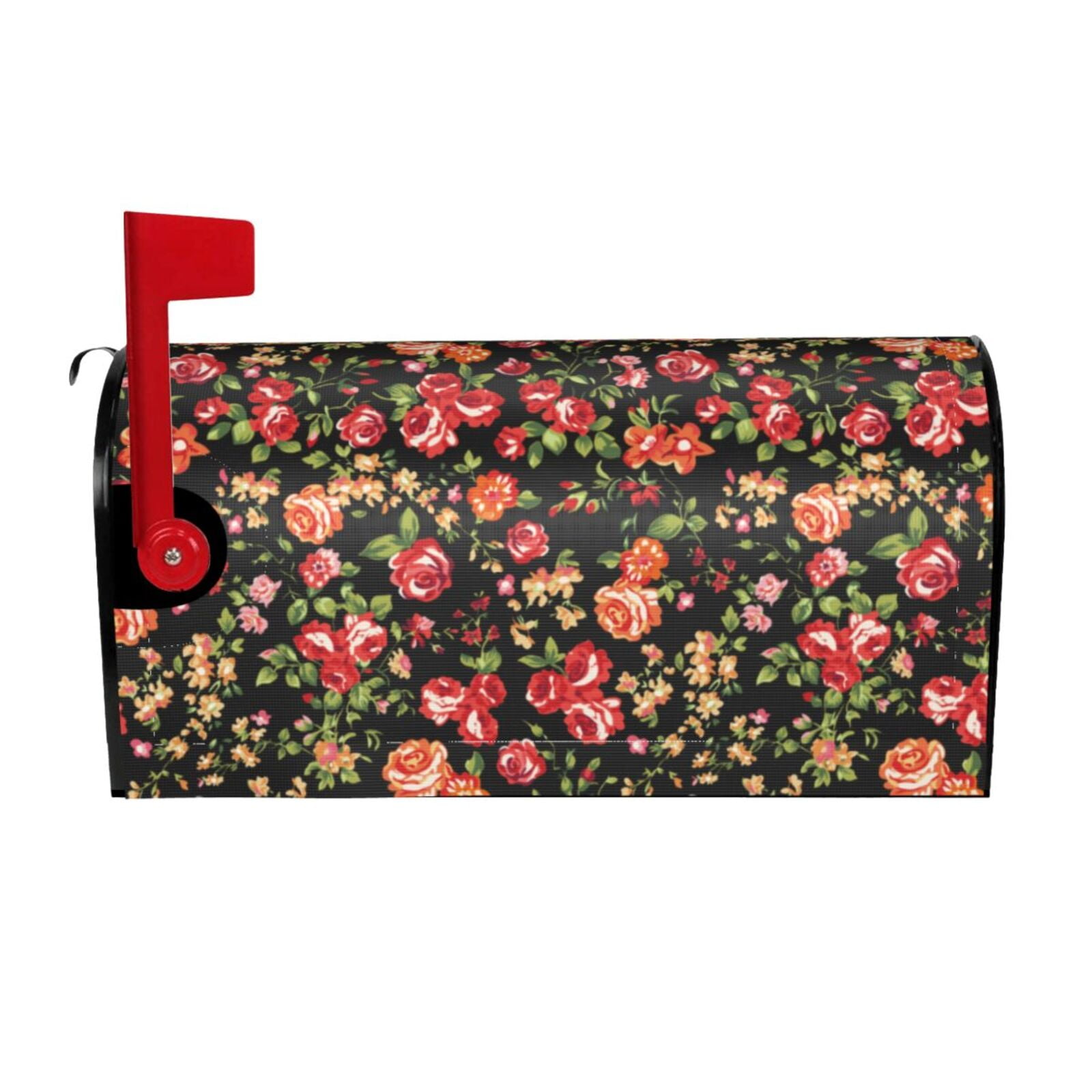Mailbox Covers Magnetic Standard Size - Colorful Rose Flowers ...