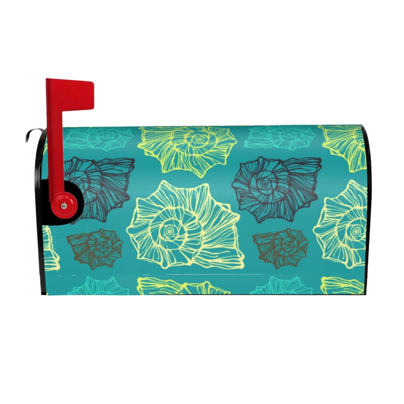 Mailbox Covers Magnetic Standard Size - Conch Green Waterproof Mailbox ...
