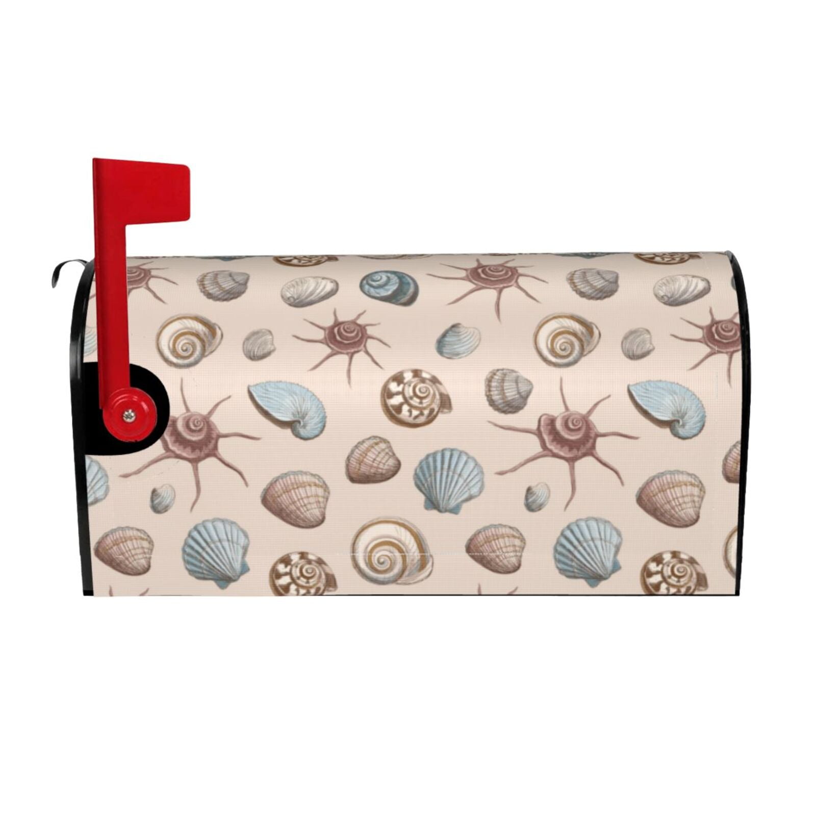 Mailbox Covers Magnetic Standard Size - Conch Shells Print No.9013 ...