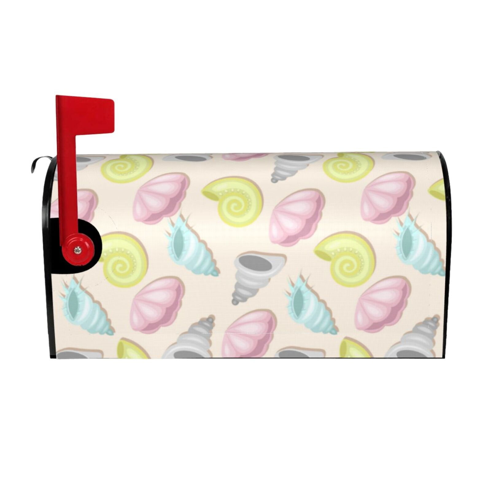 Mailbox Covers Magnetic Standard Size - Conch Shells Print No.9038 ...