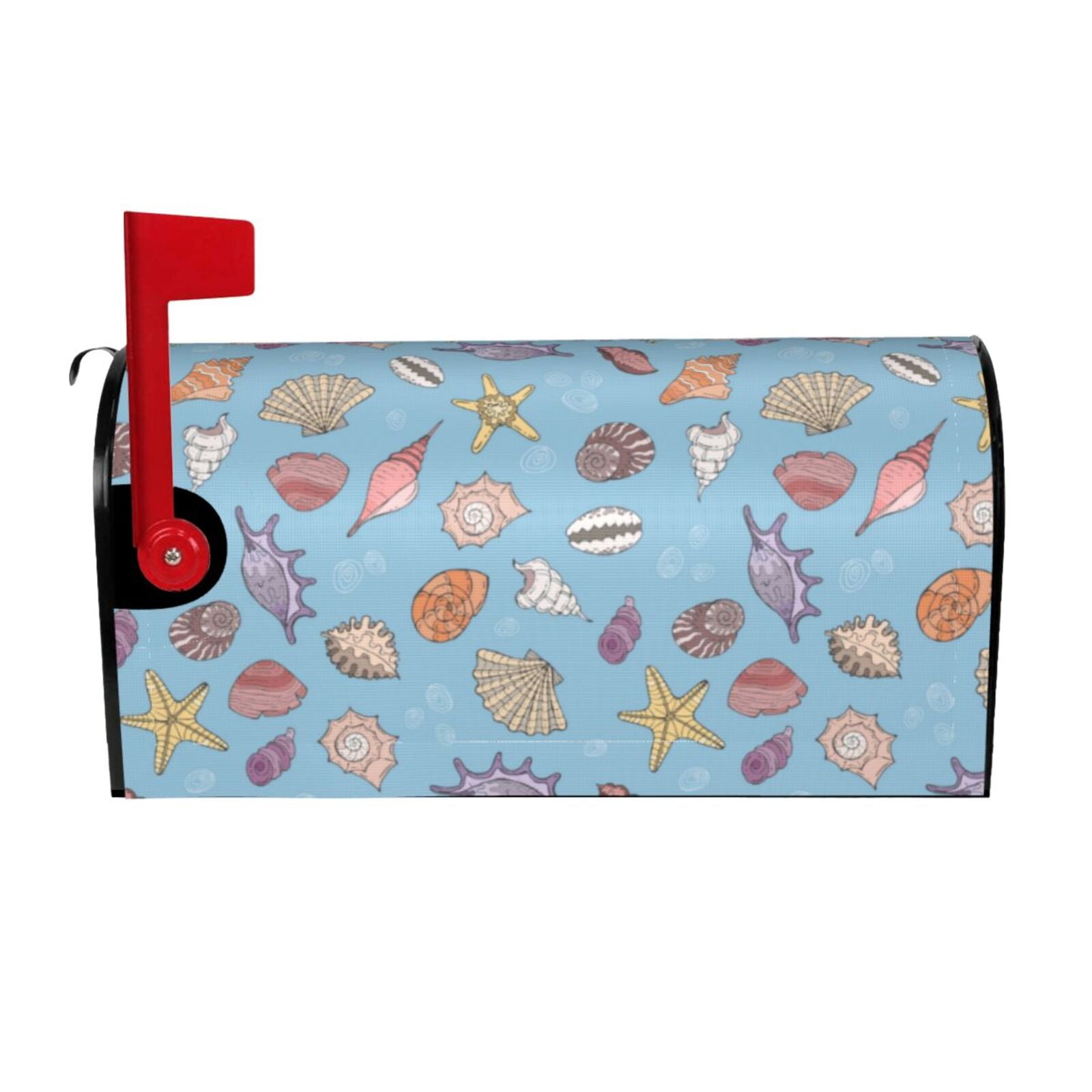 Mailbox Covers Magnetic Standard Size - Conch Shells Print No.904 ...