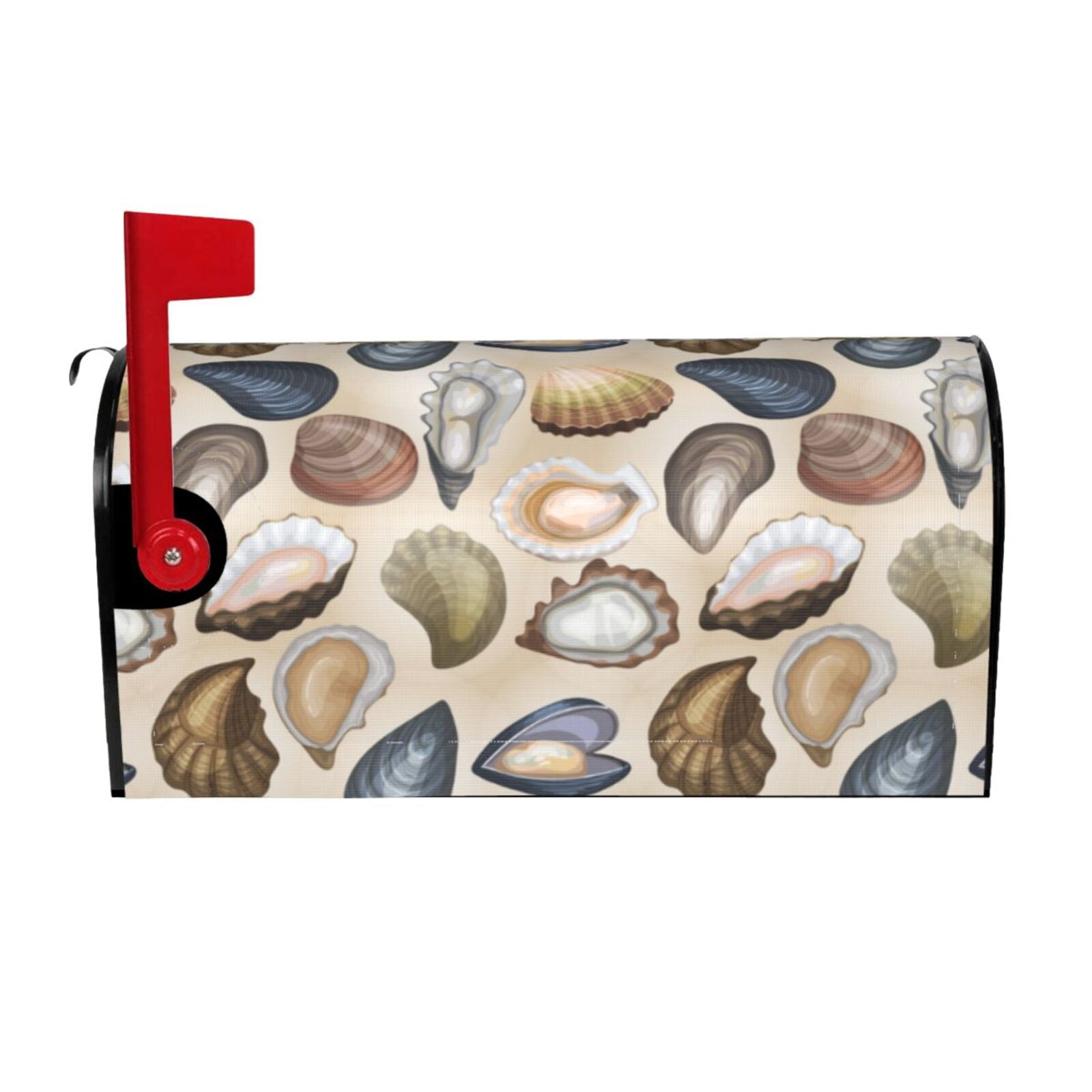 Mailbox Covers Magnetic Standard Size - Conch Shells Print No.9069 ...