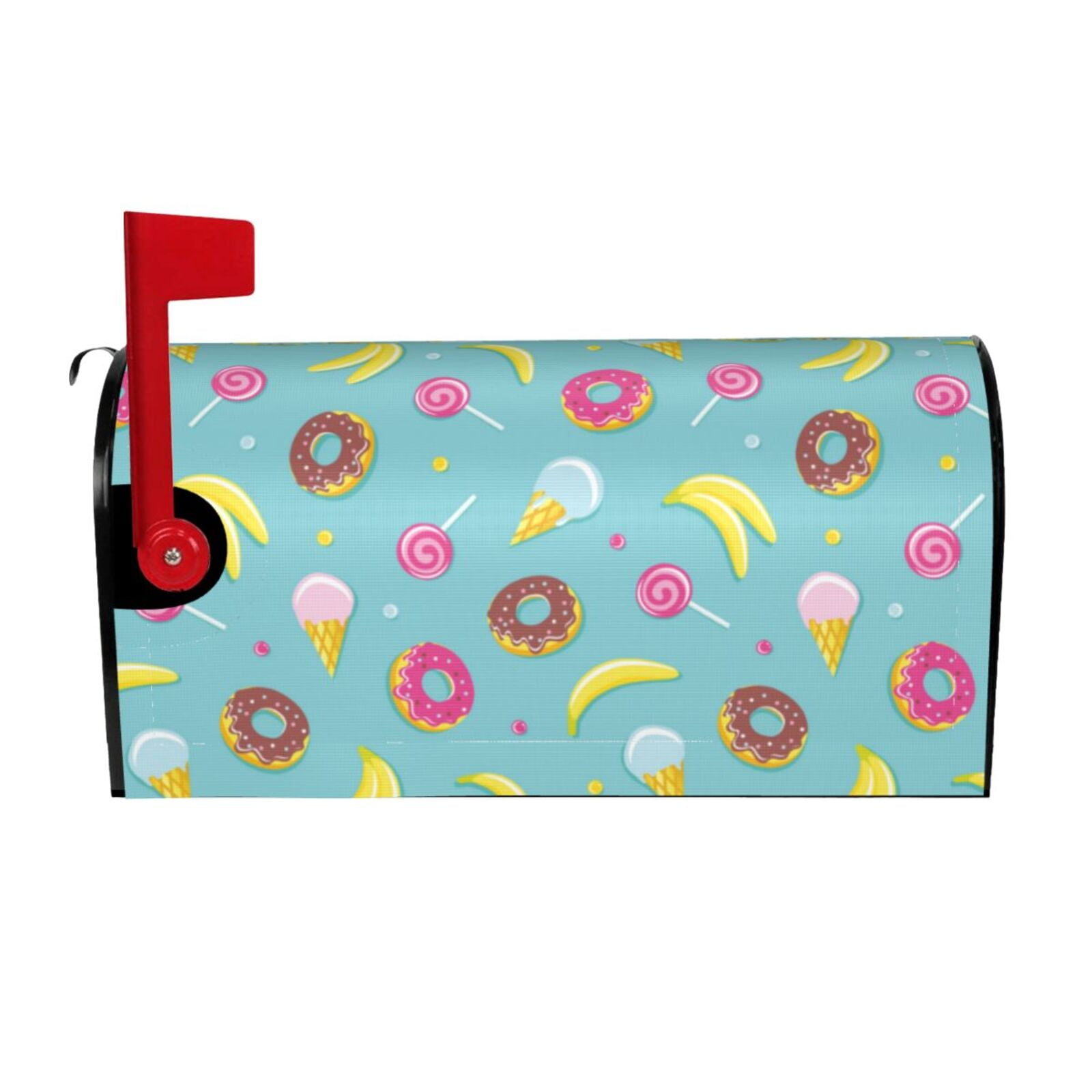 Mailbox Covers Magnetic Standard Size - Cute Banana Candy Ice Cream ...