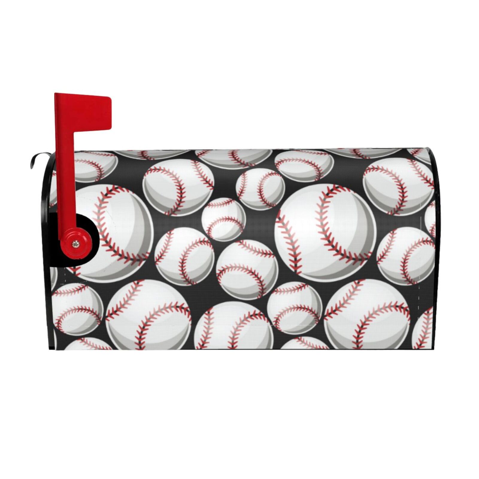 Mailbox Covers Magnetic Standard Size - Cute Baseball E Waterproof ...