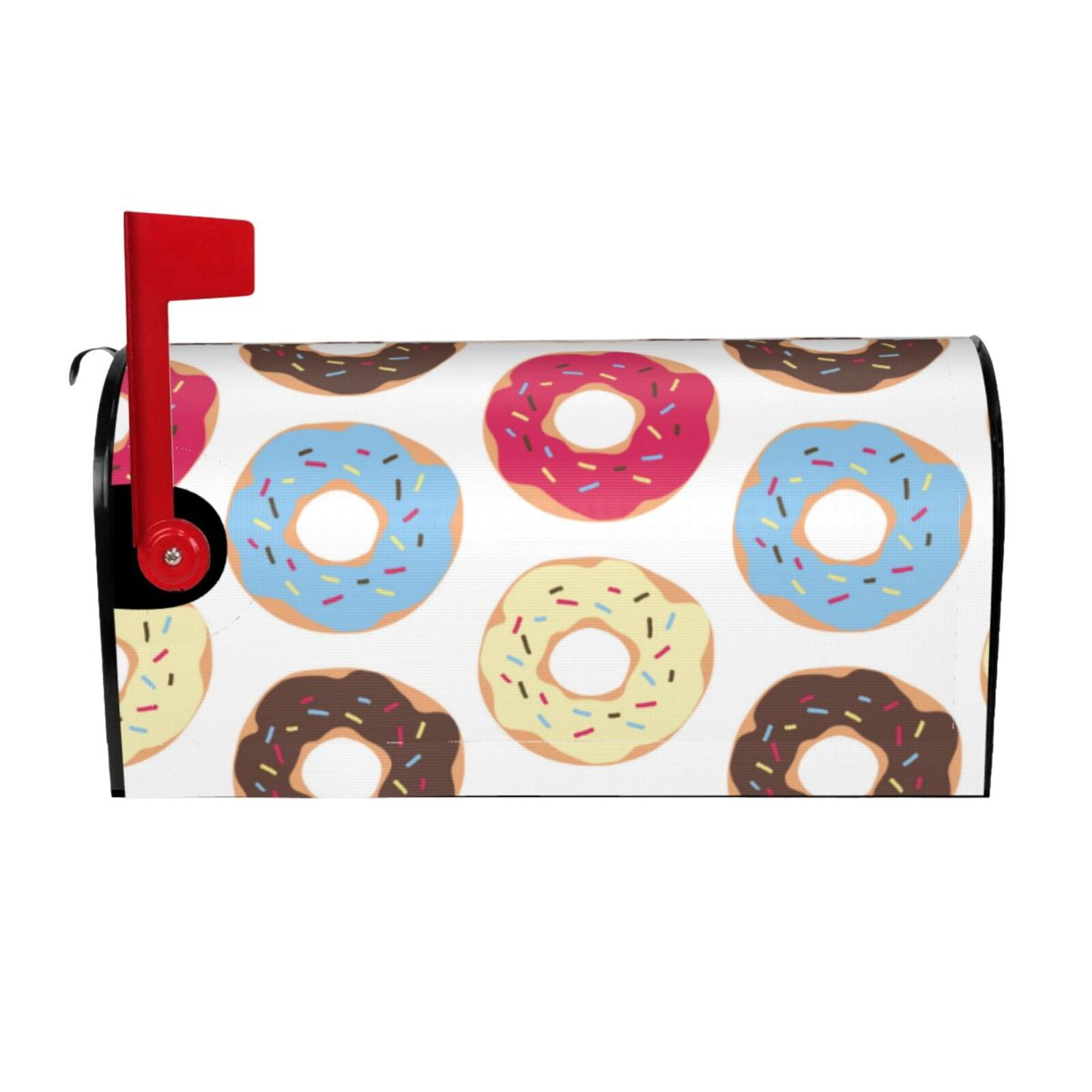 Mailbox Covers Magnetic Standard Size - Cute Cartoon Donut Print ...