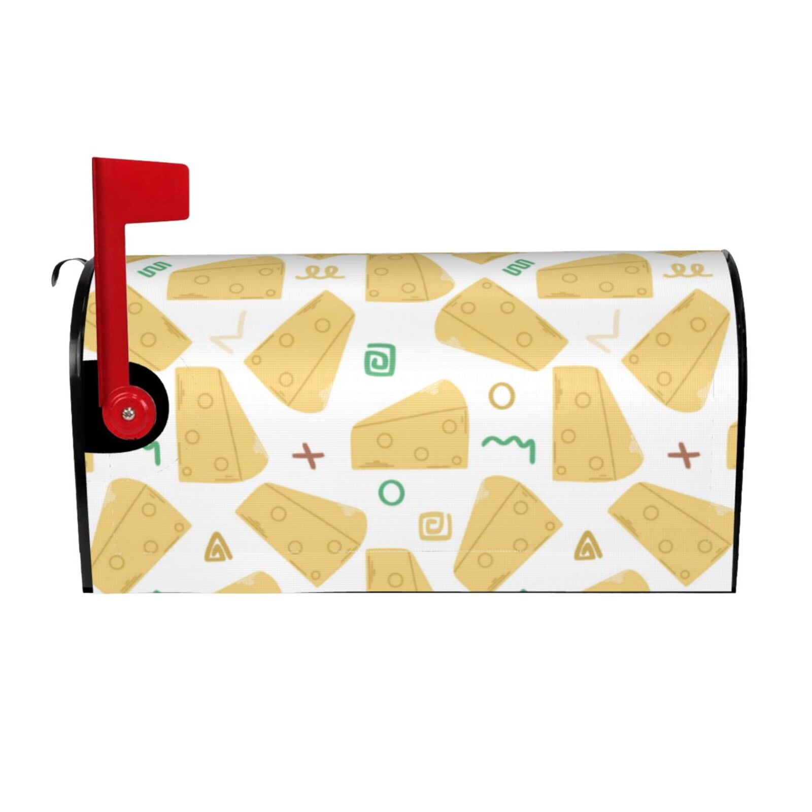 Mailbox Covers Magnetic Standard Size - Cute Cheese Line Waterproof ...