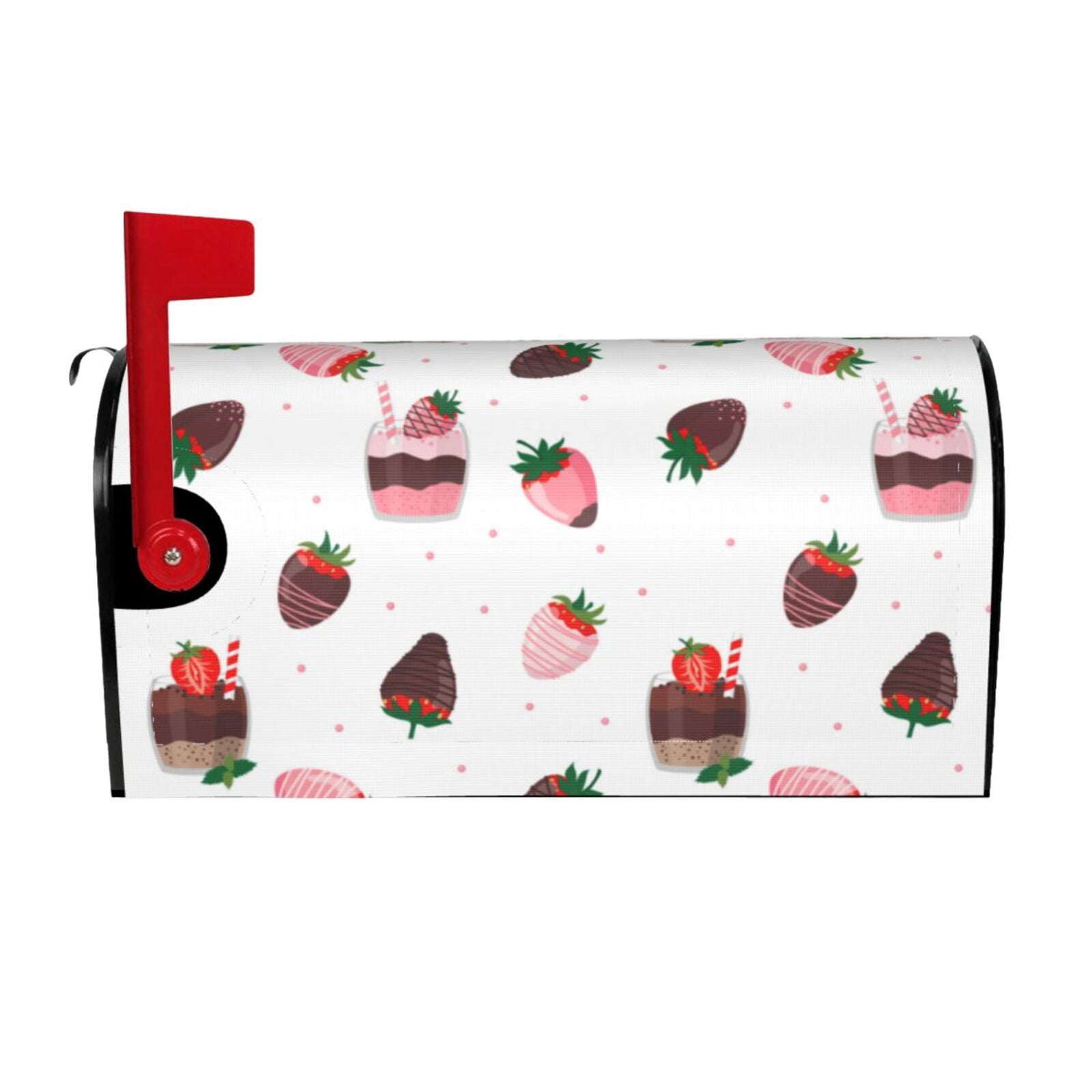 Mailbox Covers Magnetic Standard Size - Cute Chocolate Strawberry ...
