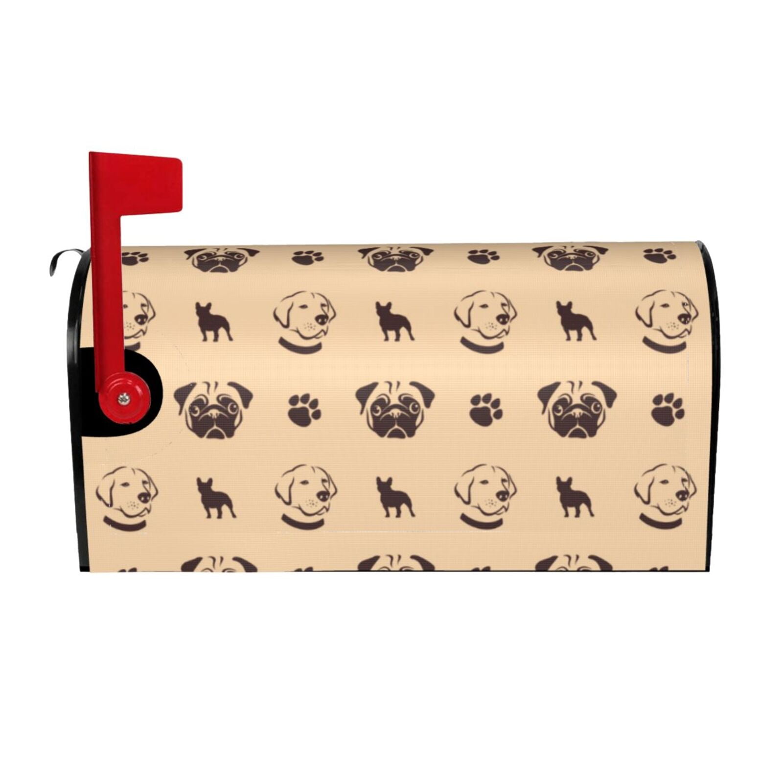 Mailbox Covers Magnetic Standard Size - Cute Dog Puppy Sketch ...