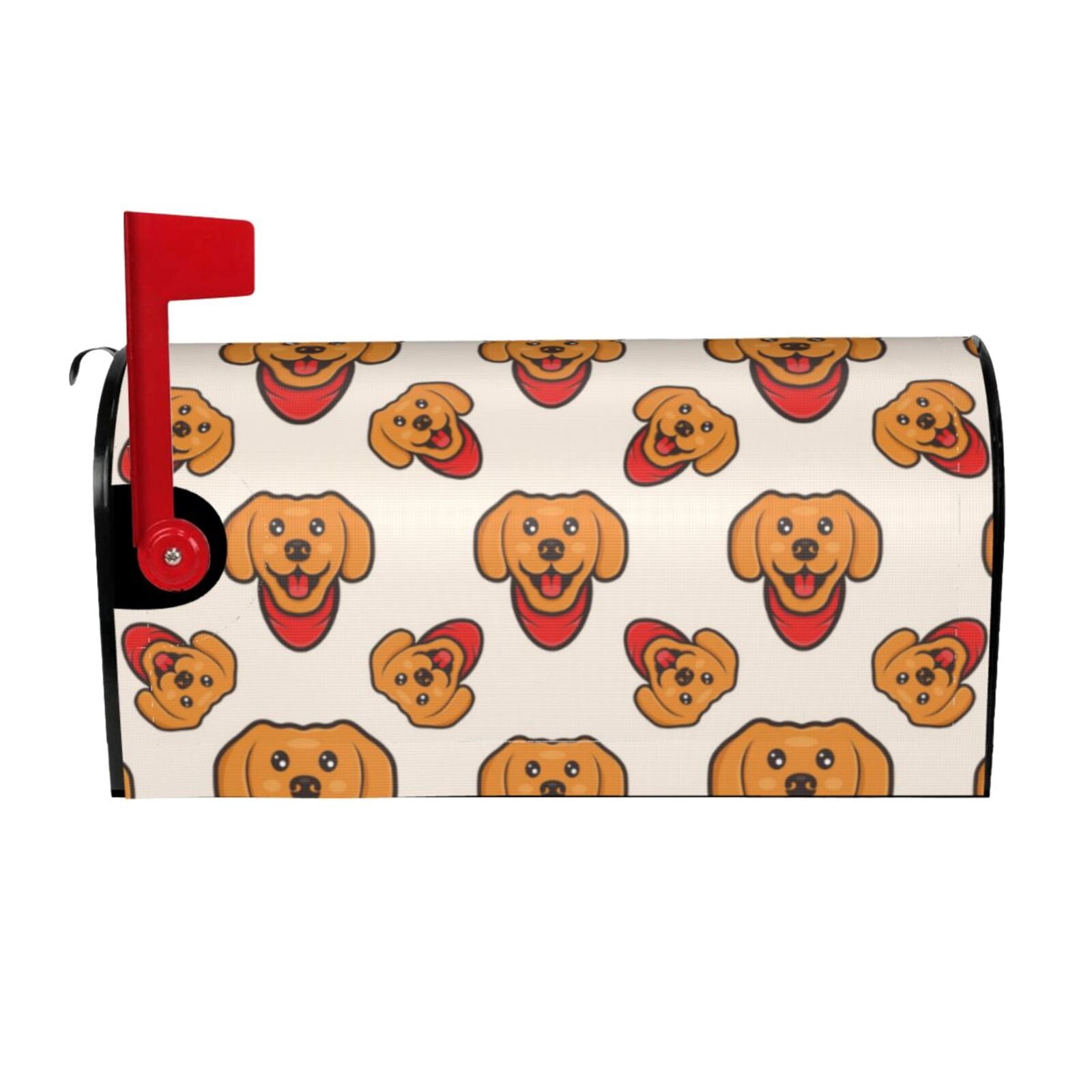 Mailbox Covers Magnetic Standard Size - Cute Dog happy Puppy Waterproof ...