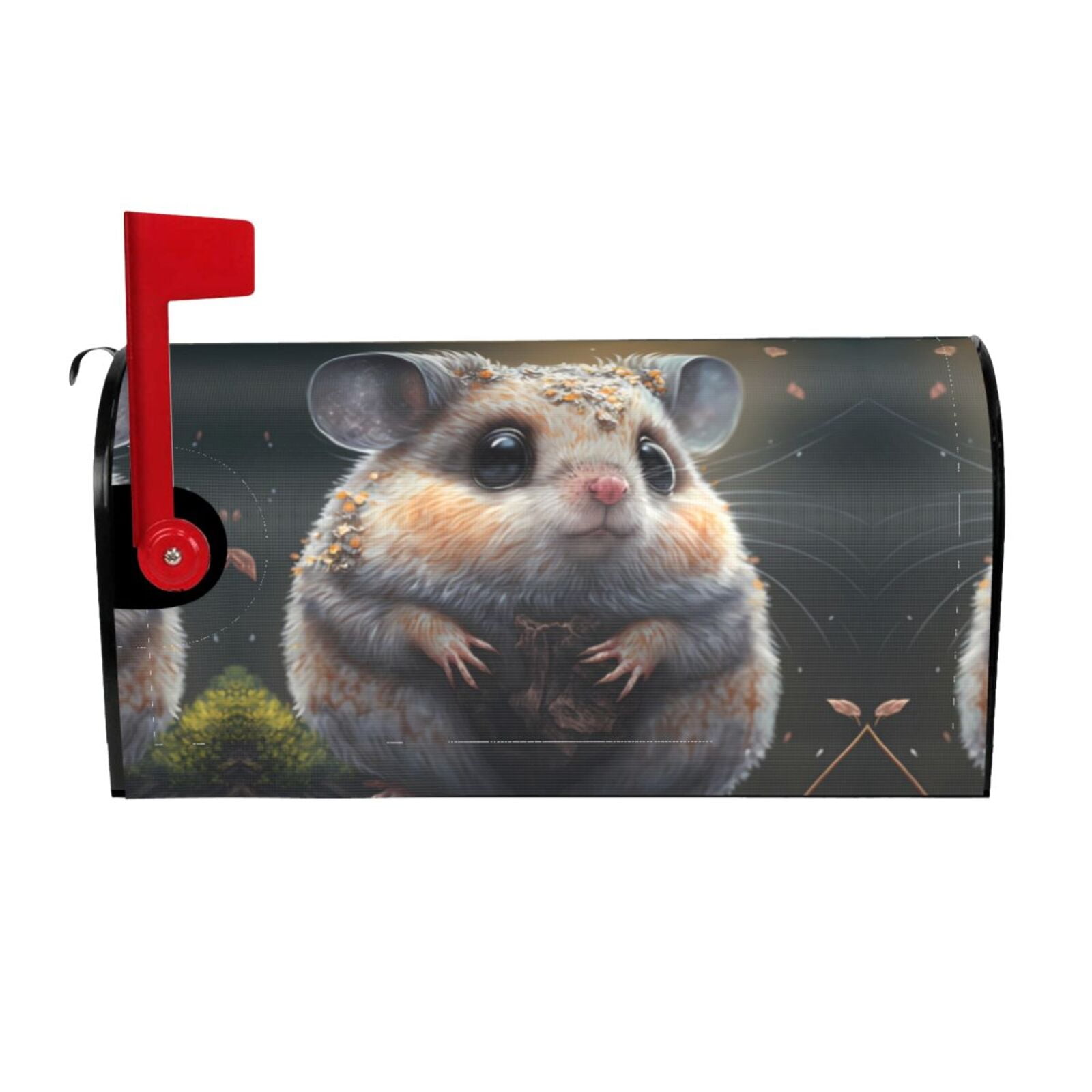 Mailbox Covers Magnetic Standard Size - Cute Fat Ball Branch Waterproof ...