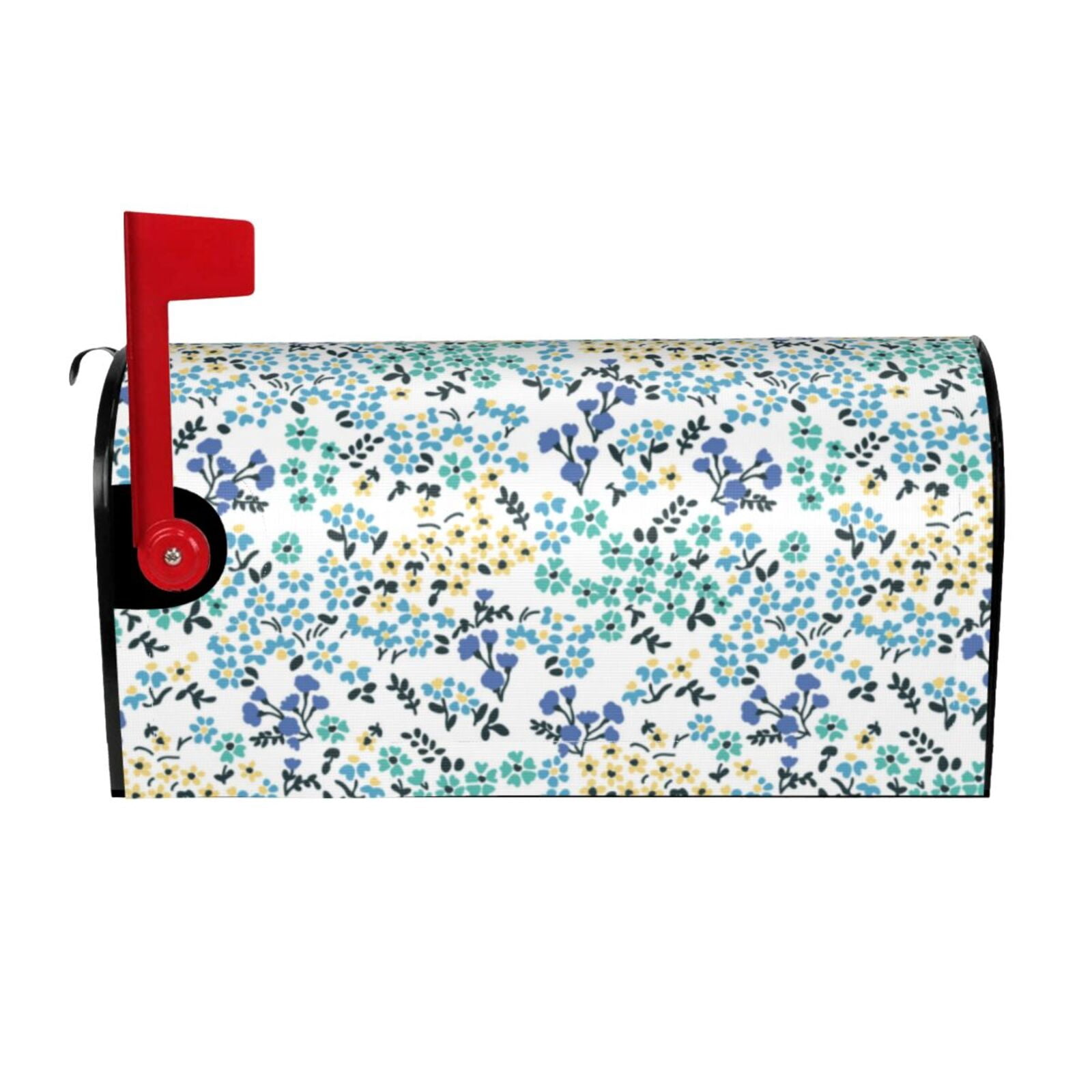 Mailbox Covers Magnetic Standard Size - Cute Floral Waterproof Mailbox ...