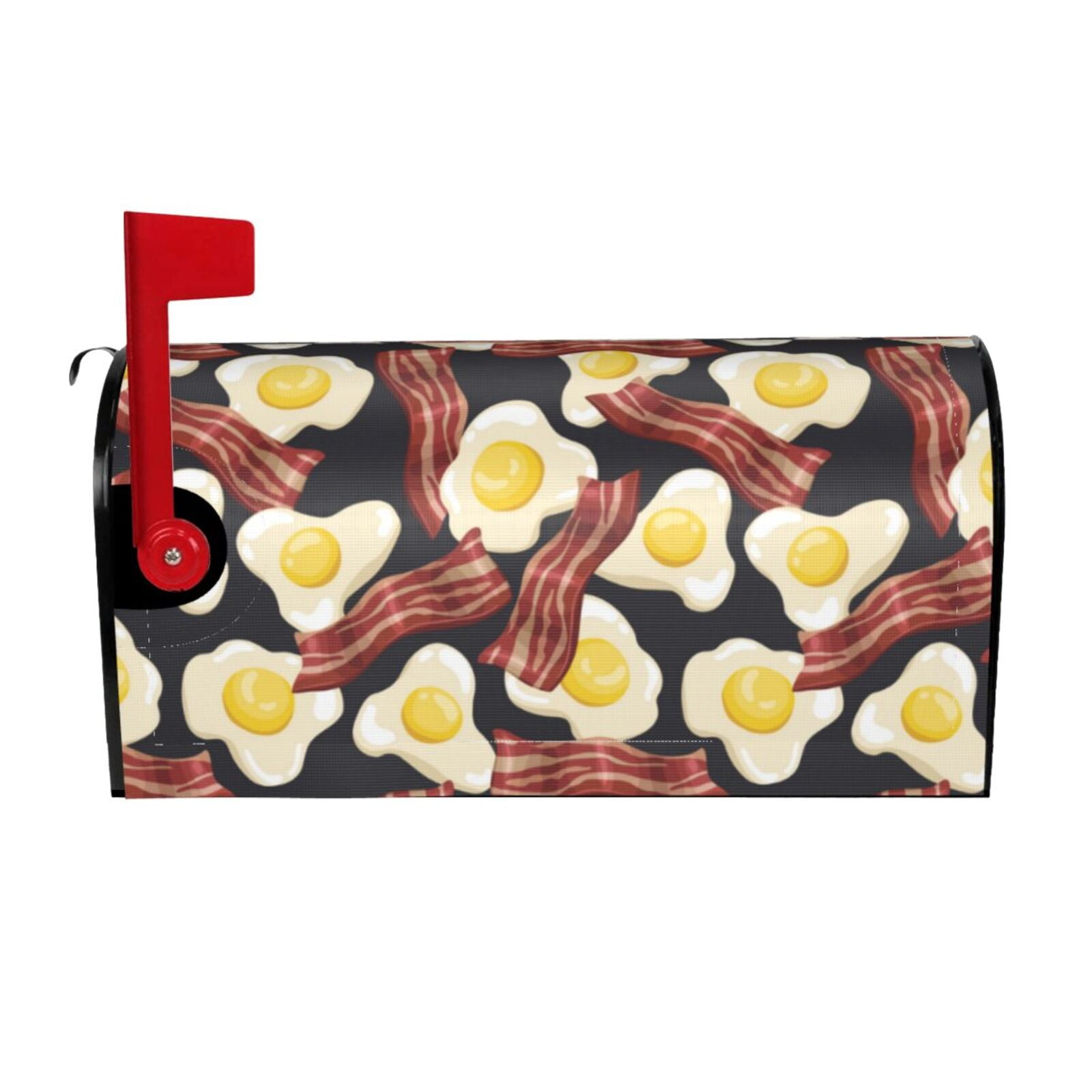 Mailbox Covers Magnetic Standard Size - Cute Fried Egg Meat Waterproof ...