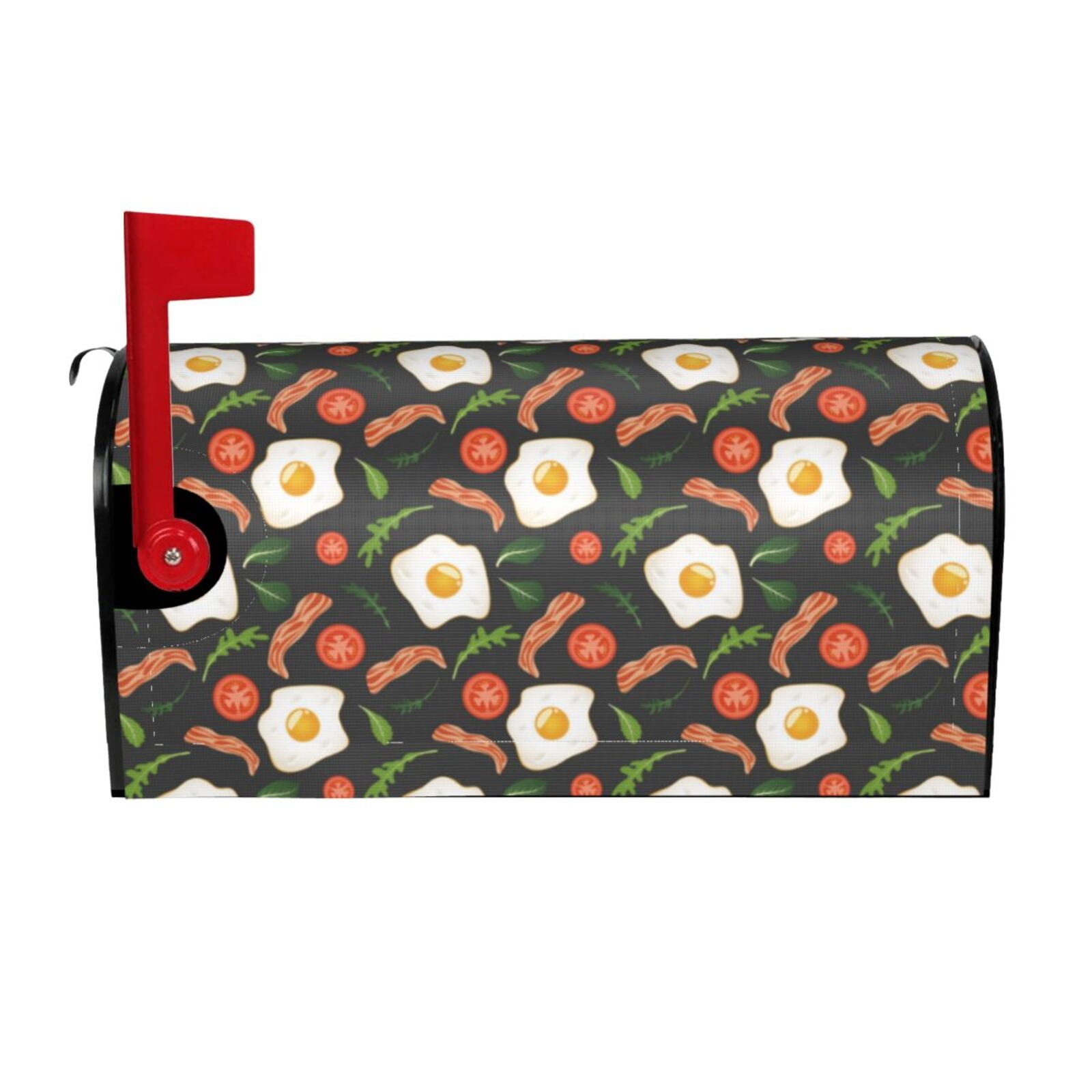Mailbox Covers Magnetic Standard Size - Cute Fried Egg Vegetable ...