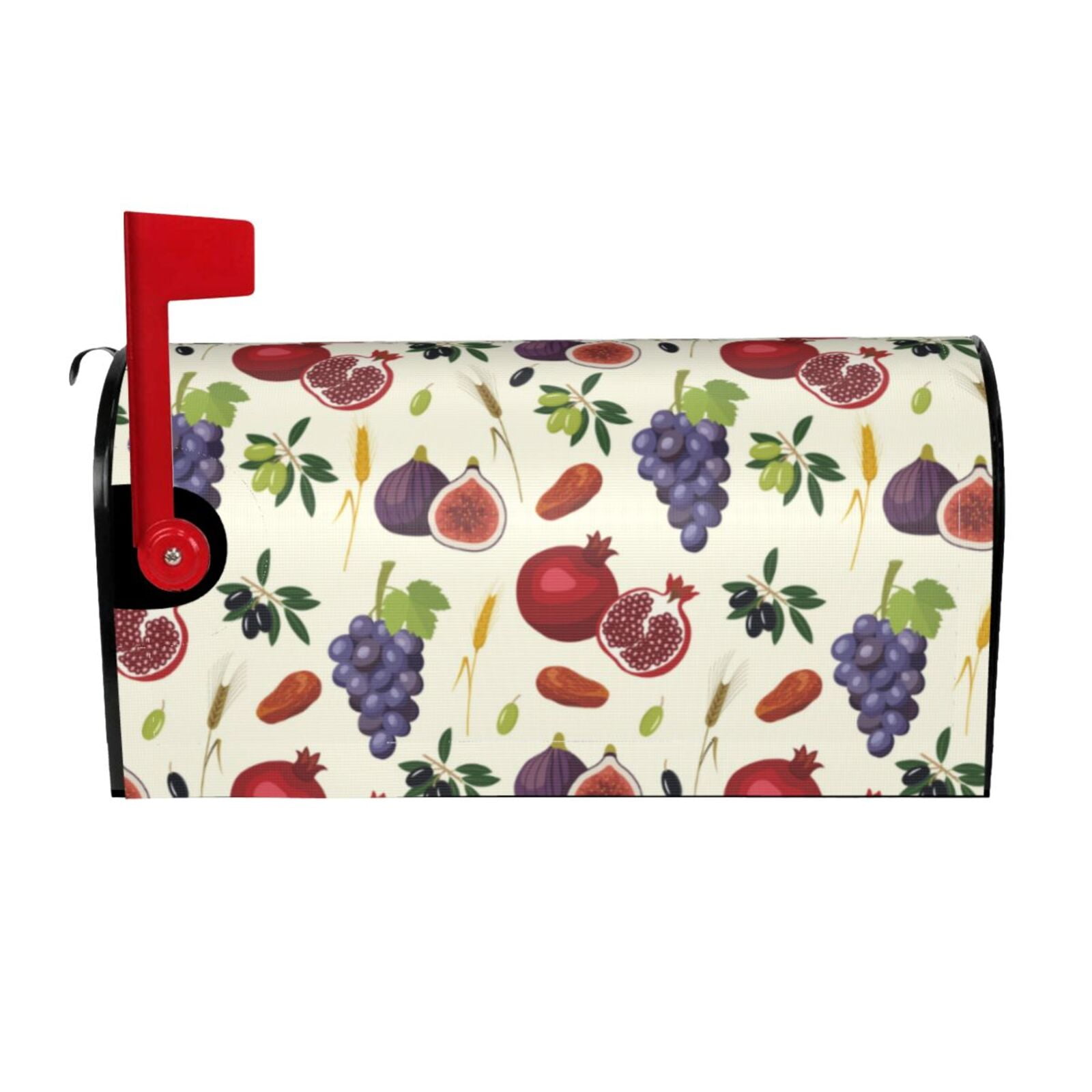 Mailbox Covers Magnetic Standard Size - Cute Grape Pomegranate ...
