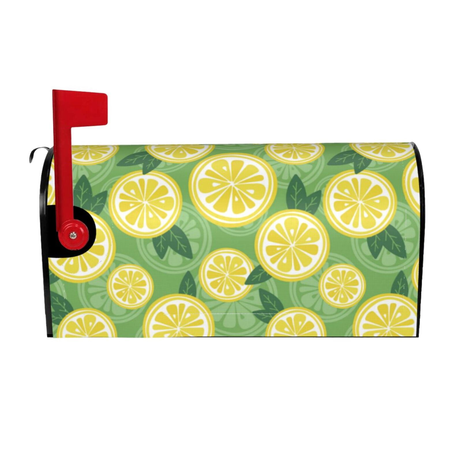 Mailbox Covers Magnetic Standard Size - Cute Lemon Green Waterproof ...