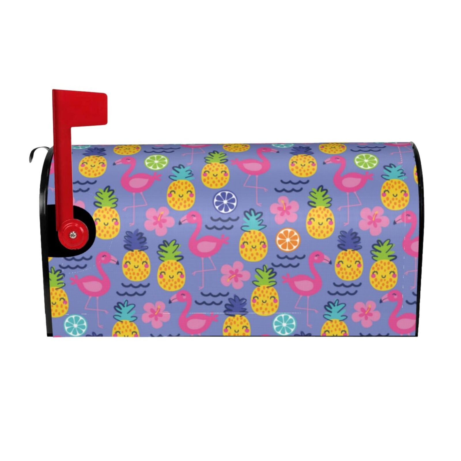 Mailbox Covers Magnetic Standard Size - Cute Pineapple Flamingo Lemon ...