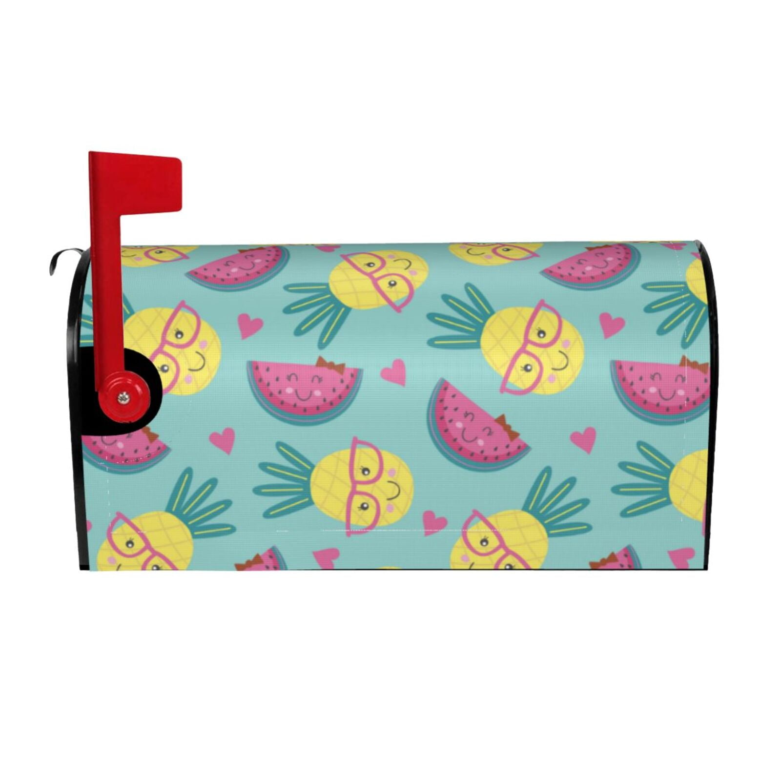Mailbox Covers Magnetic Standard Size - Cute Pineapple Sweet Watermelon ...
