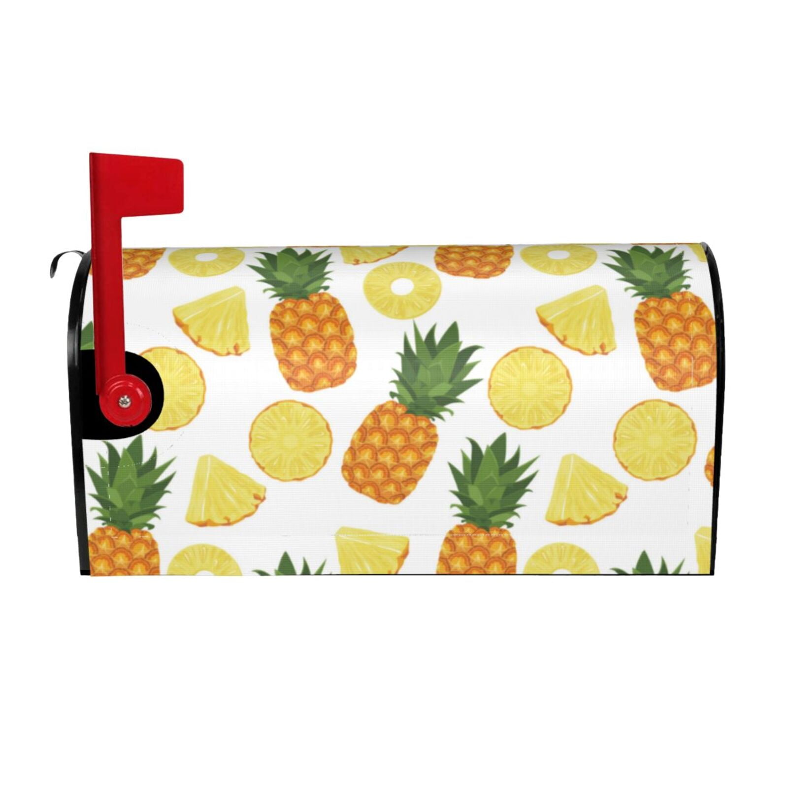 Mailbox Covers Magnetic Standard Size - Cute Pineapple Swwb Waterproof Mailbox Wraps Magnetic ...