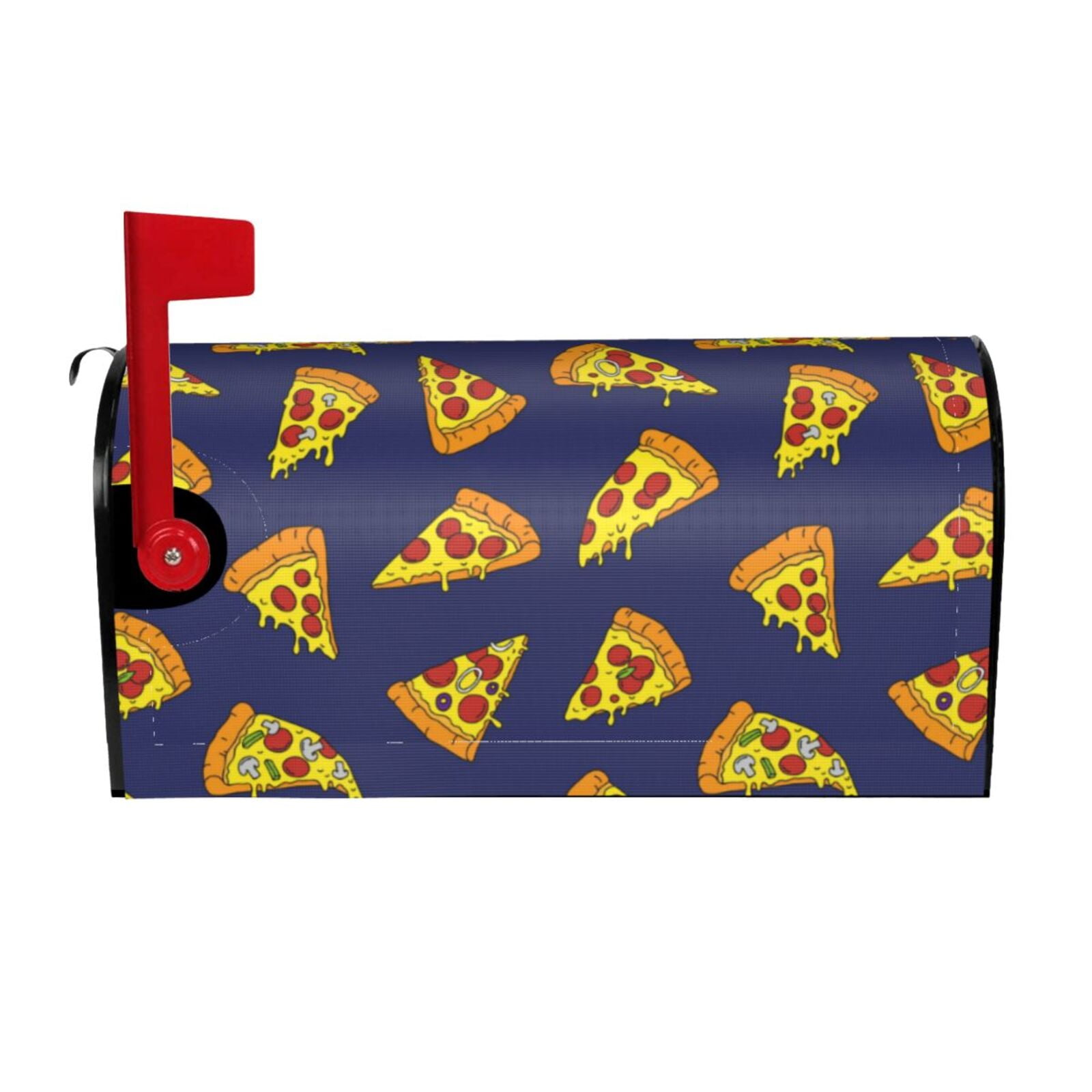 Mailbox Covers Magnetic Standard Size - Cute Pizza Sausage Waterproof ...