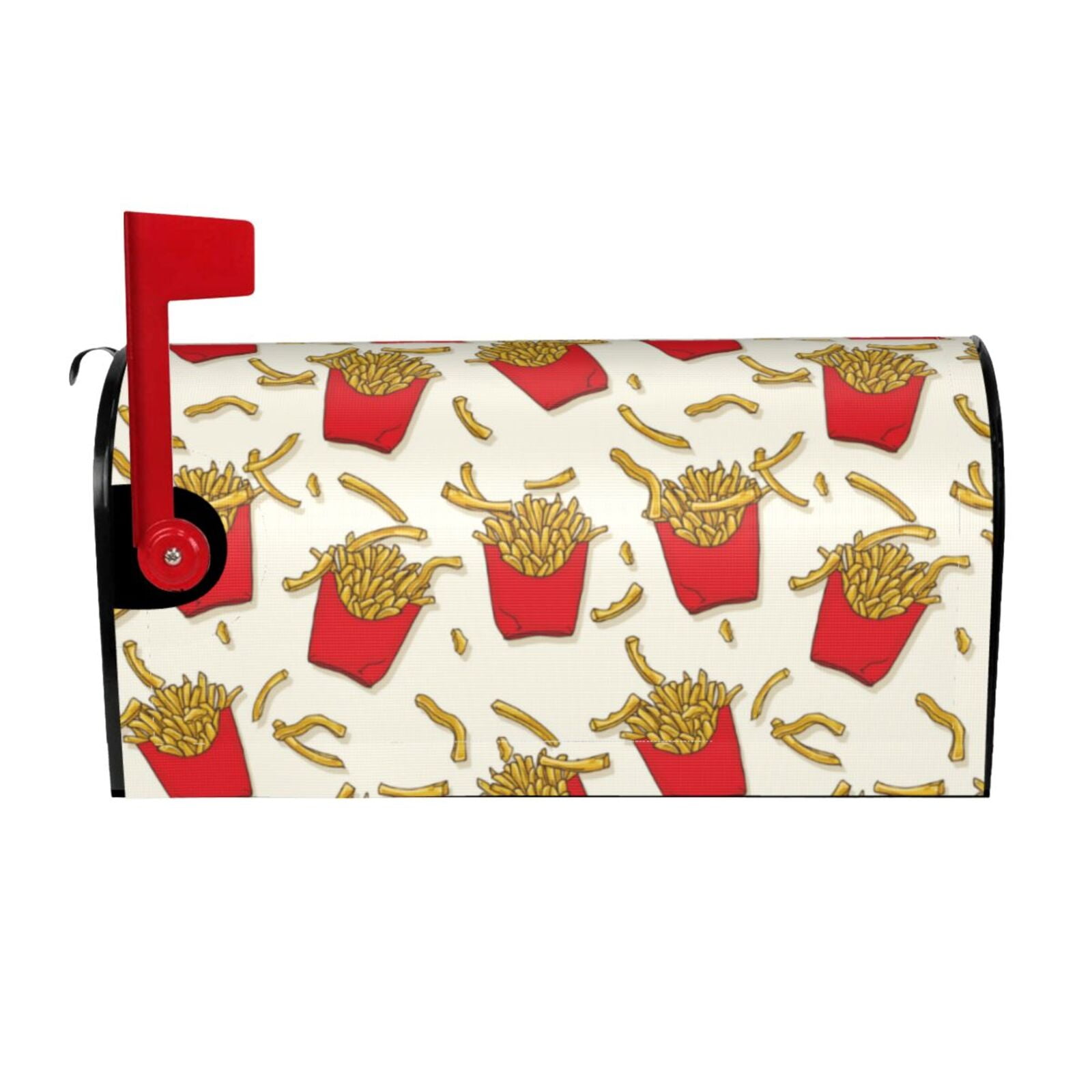 Mailbox Covers Magnetic Standard Size - Cute Red Fries Waterproof ...