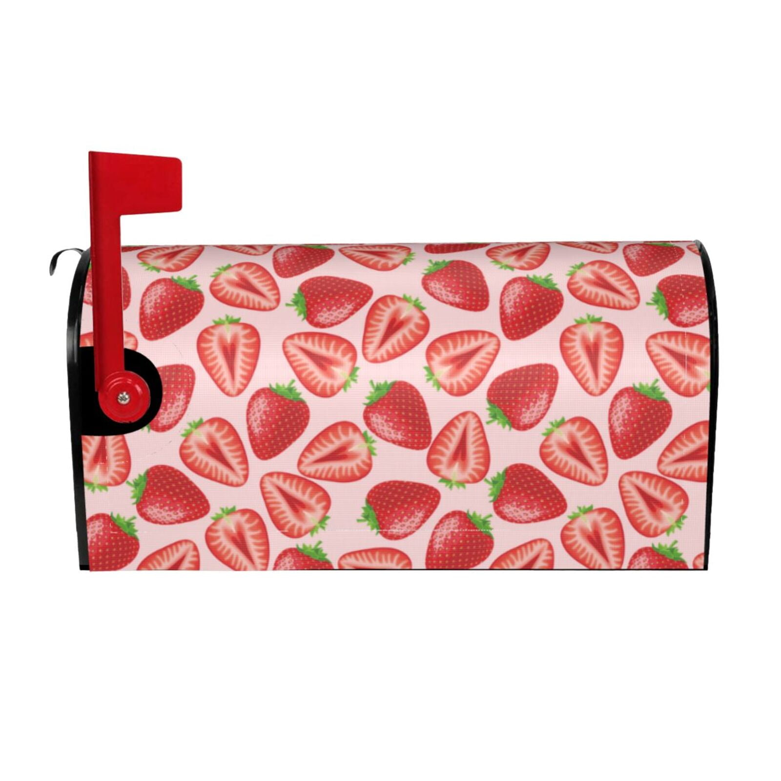 Mailbox Covers Magnetic Standard Size - Cute Strawberry B Waterproof ...