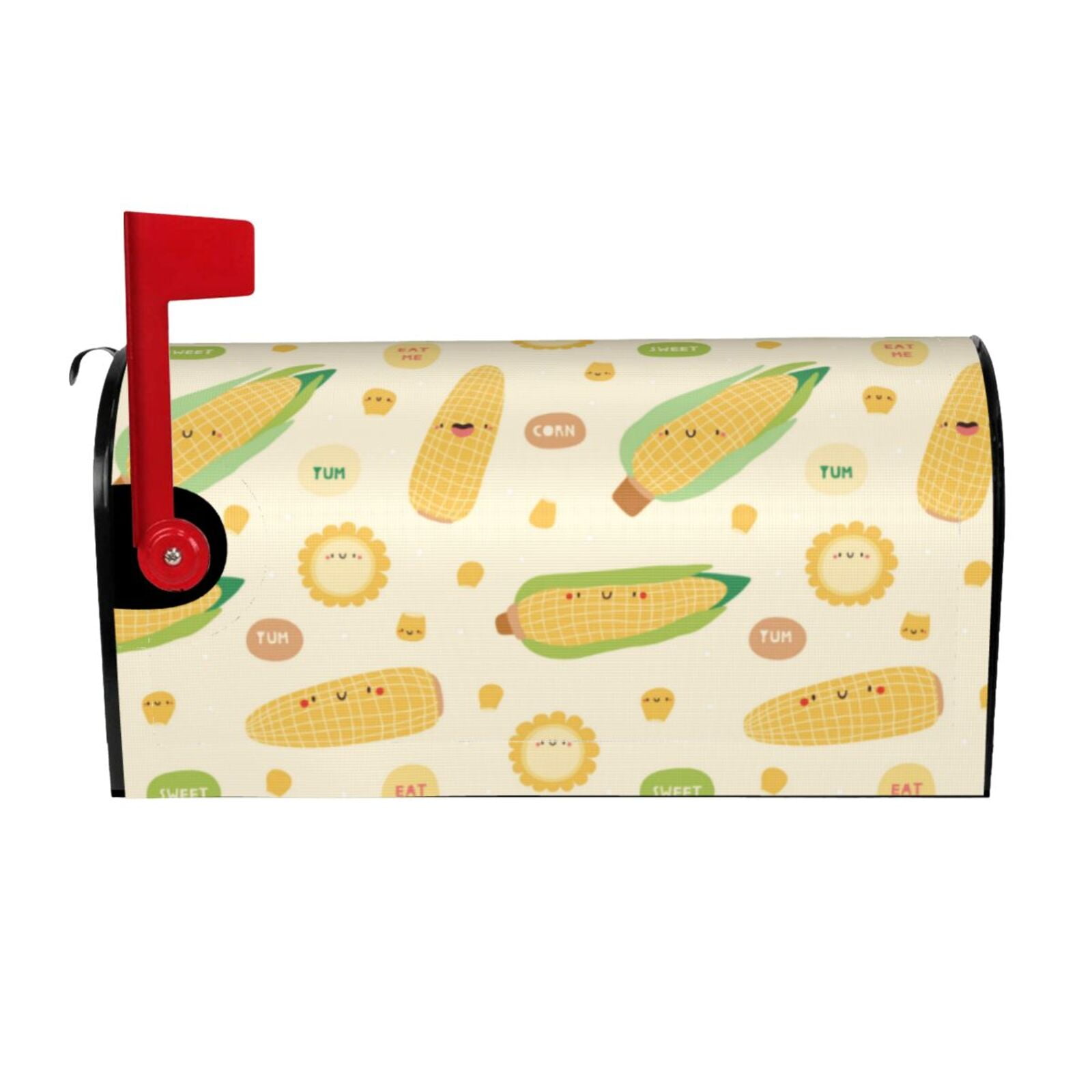 Mailbox Covers Magnetic Standard Size - Cute Sweet Corn Waterproof ...