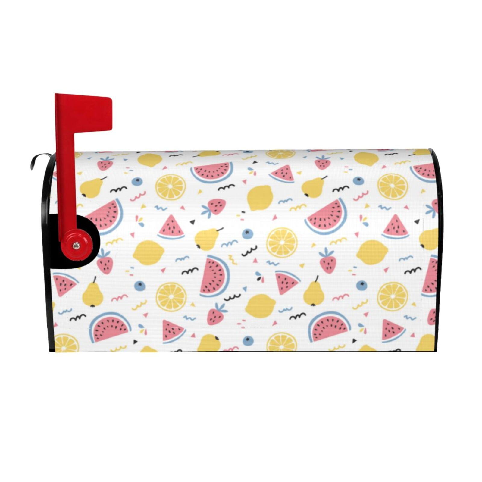 Mailbox Covers Magnetic Standard Size - Cute Watermelon Bear Lemon ...
