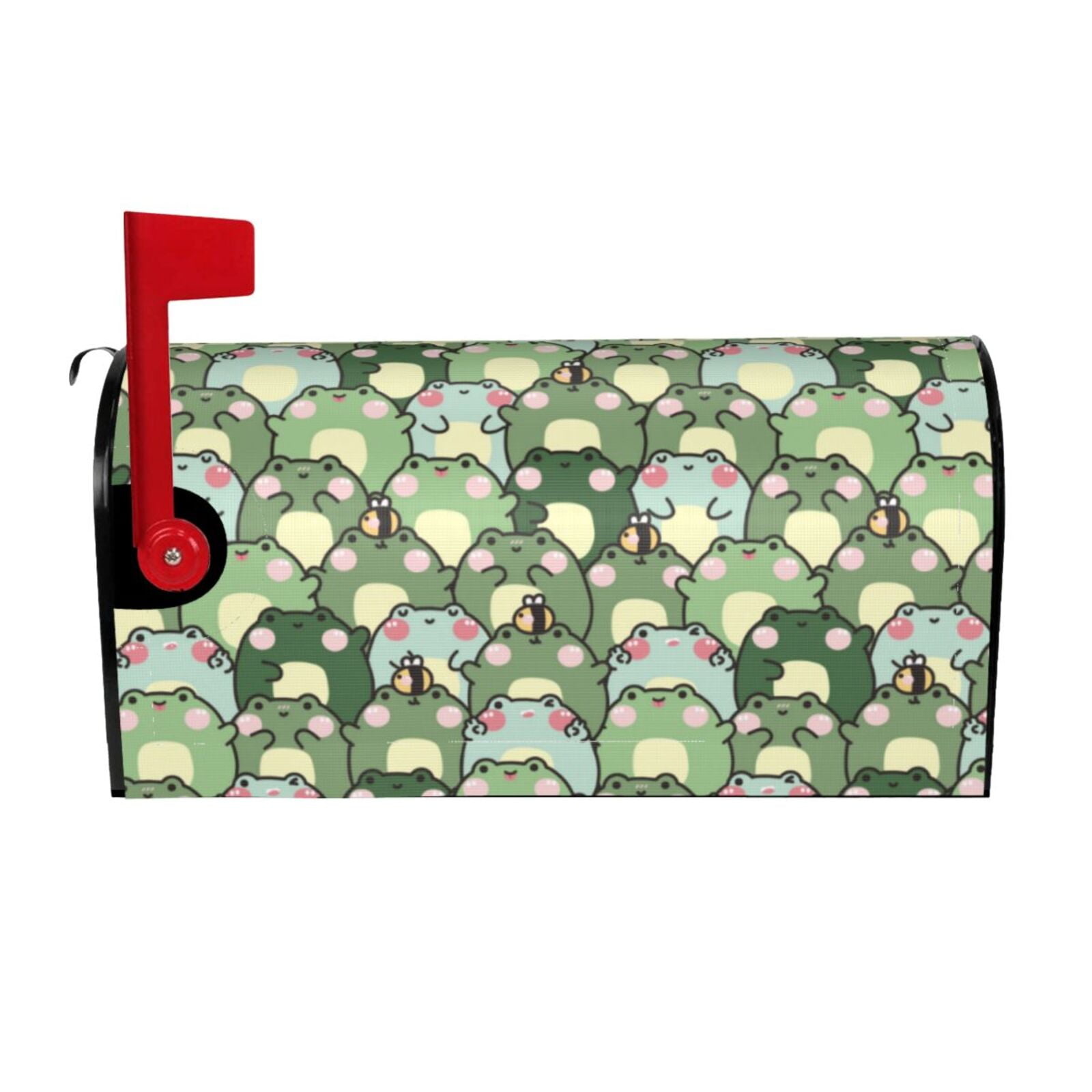 Mailbox Covers Magnetic Standard Size - Cute frog Waterproof Mailbox ...