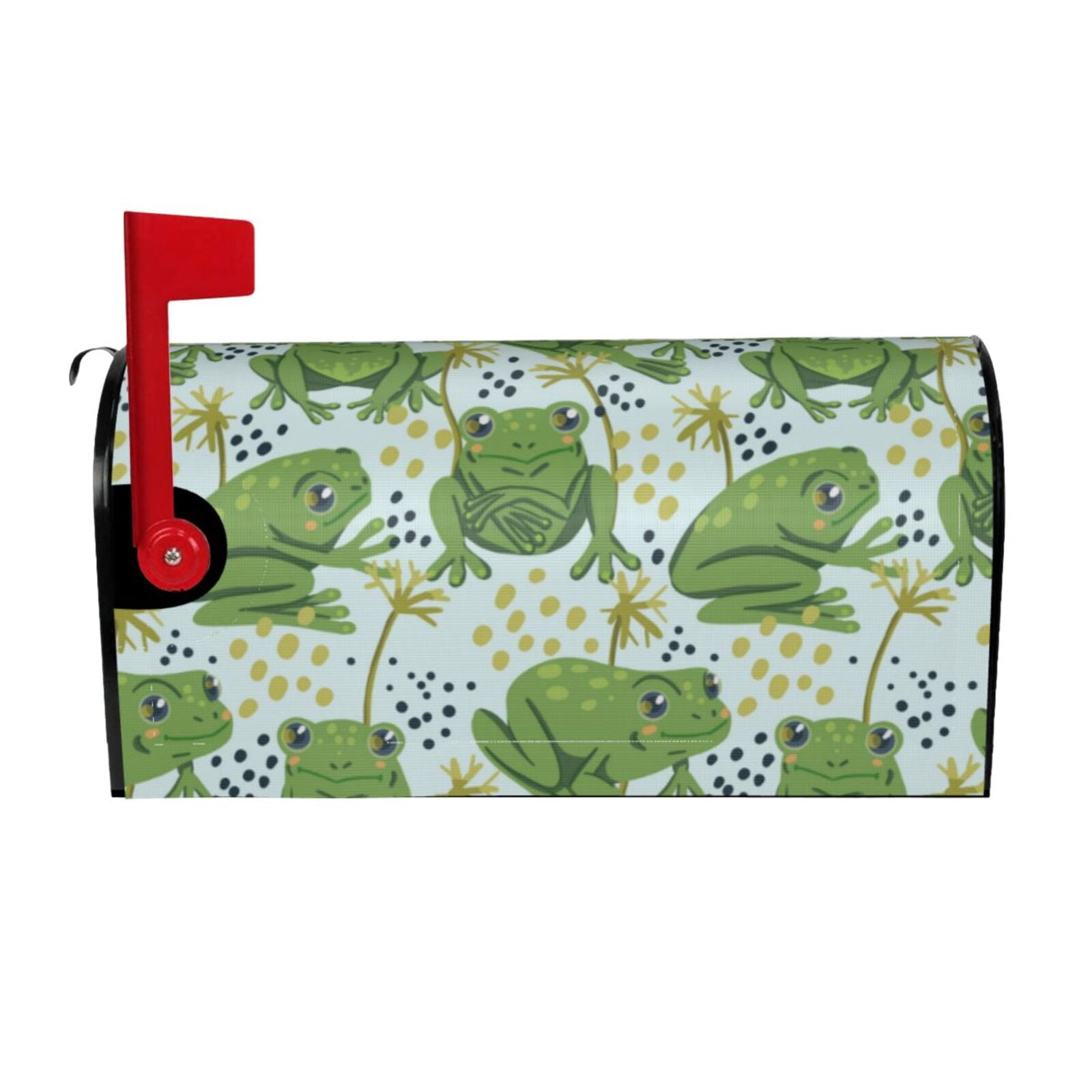 Mailbox Covers Magnetic Standard Size - Cute frogs funny Waterproof ...