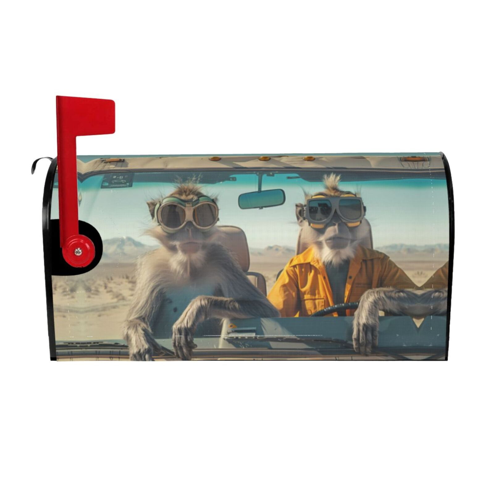 Mailbox Covers Magnetic Standard Size - Desert Monkeys Drive Waterproof Mailbox Wraps Magnetic ...
