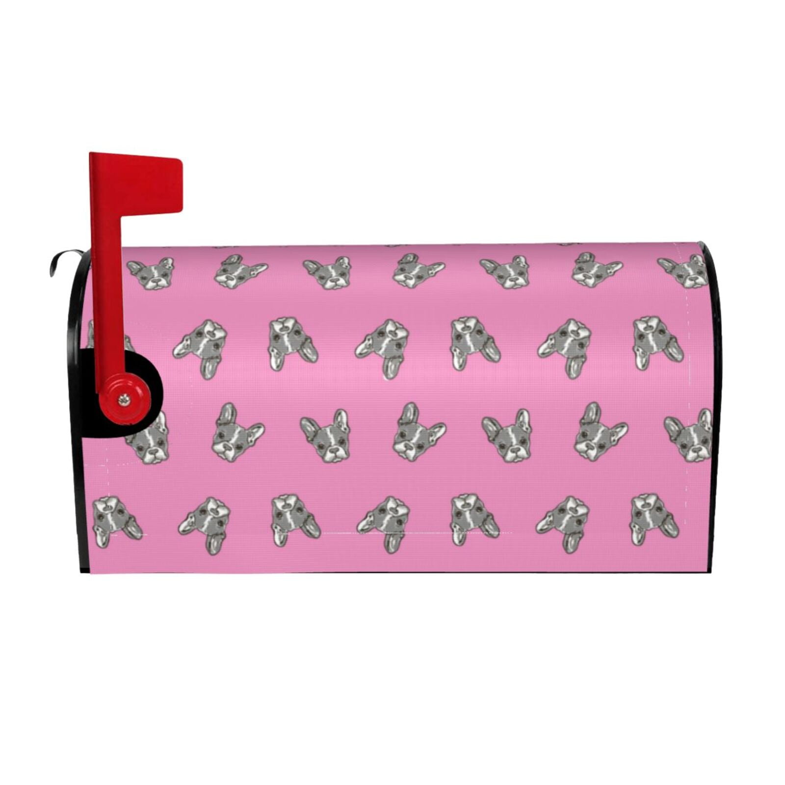 Mailbox Covers Magnetic Standard Size - Dog Boston Terrier pink cute ...