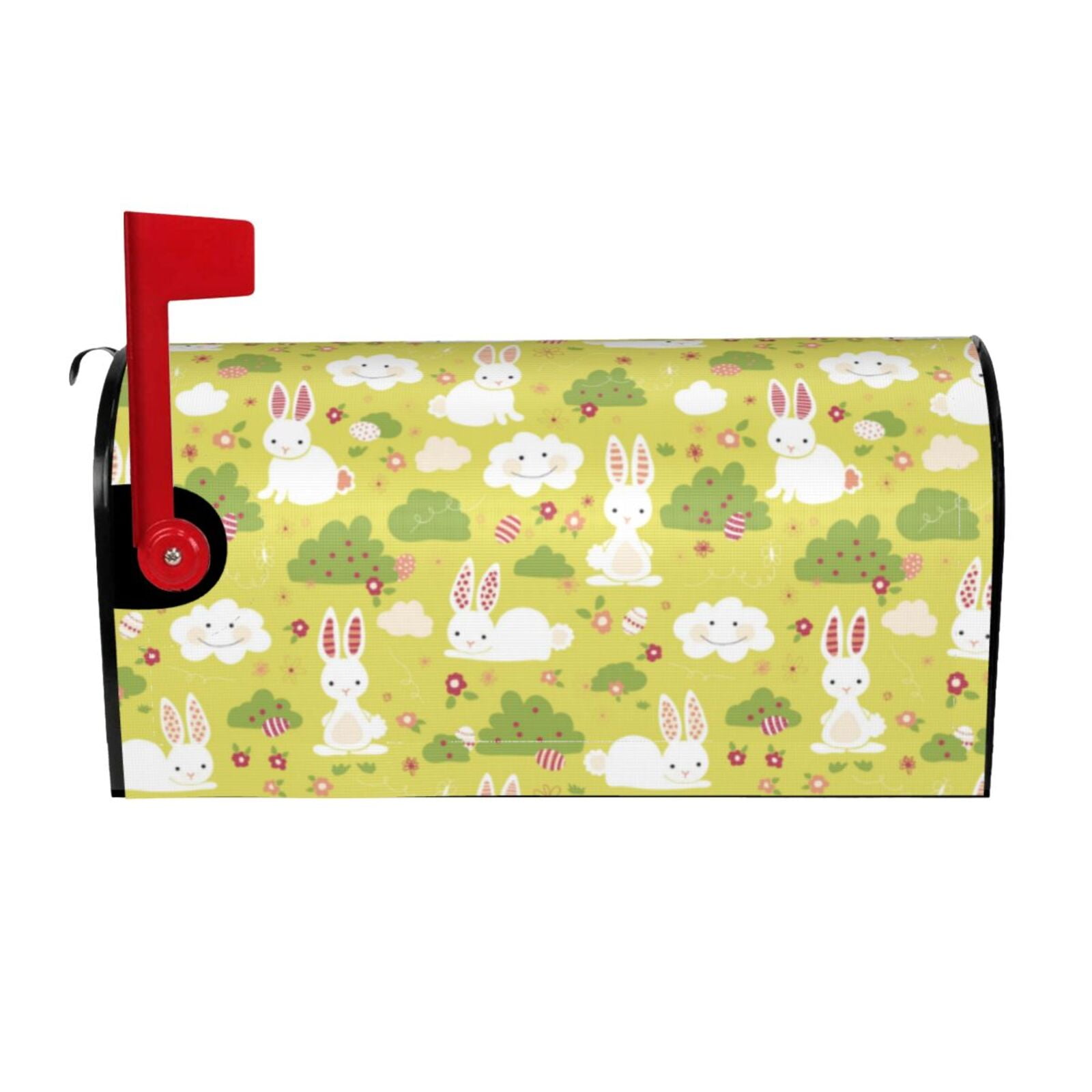 Mailbox Covers Magnetic Standard Size - Easter bunny Waterproof Mailbox ...
