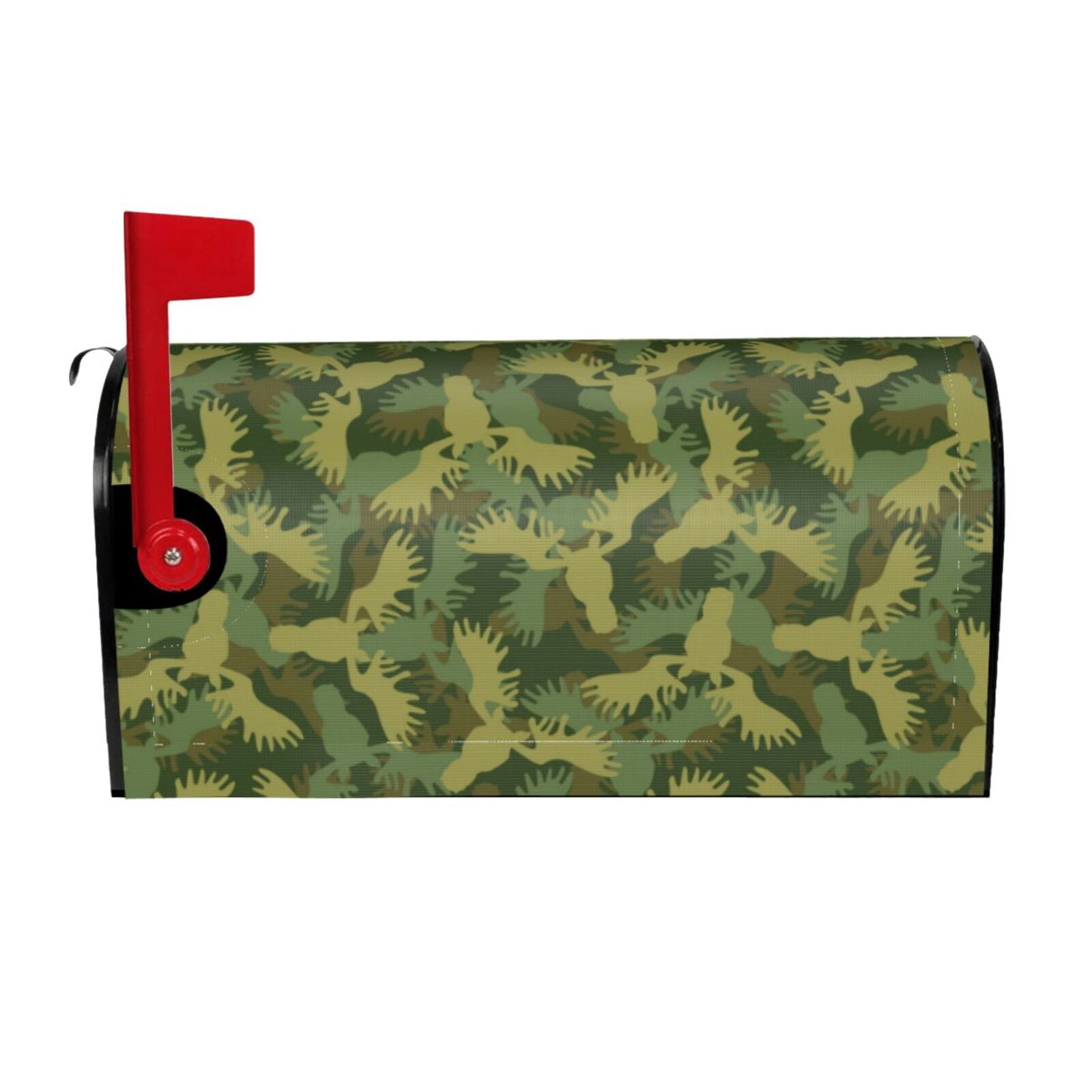 Mailbox Covers Magnetic Standard Size - Elk moose armygreen Camouflage ...