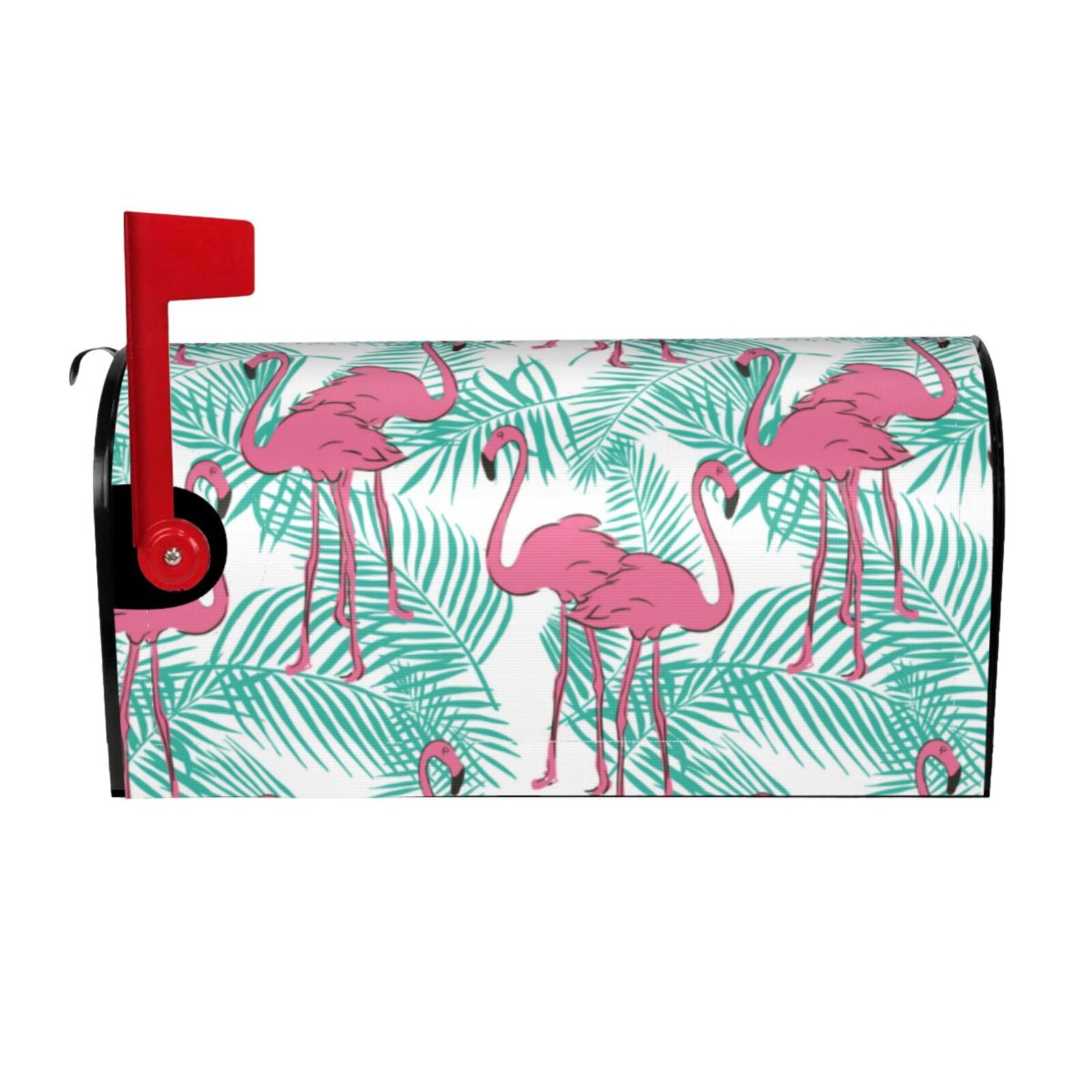 Mailbox Covers Magnetic Standard Size - Flamingo print Waterproof ...