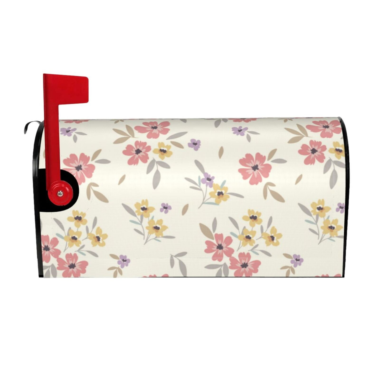 Mailbox Covers Magnetic Standard Size - Floral print B Waterproof ...