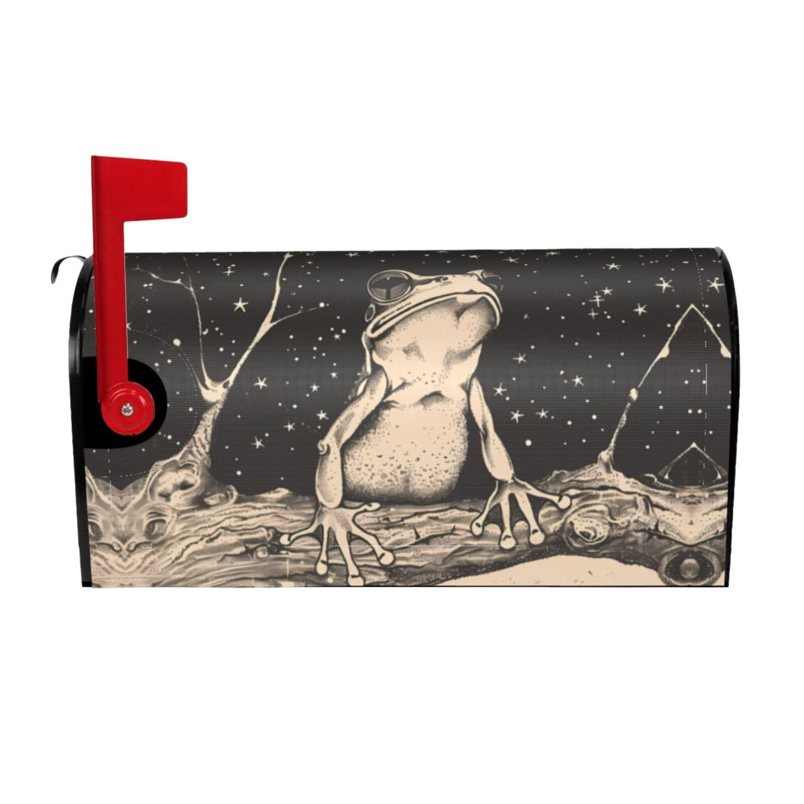Mailbox Covers Magnetic Standard Size - Frog Stars Vintage Art ...