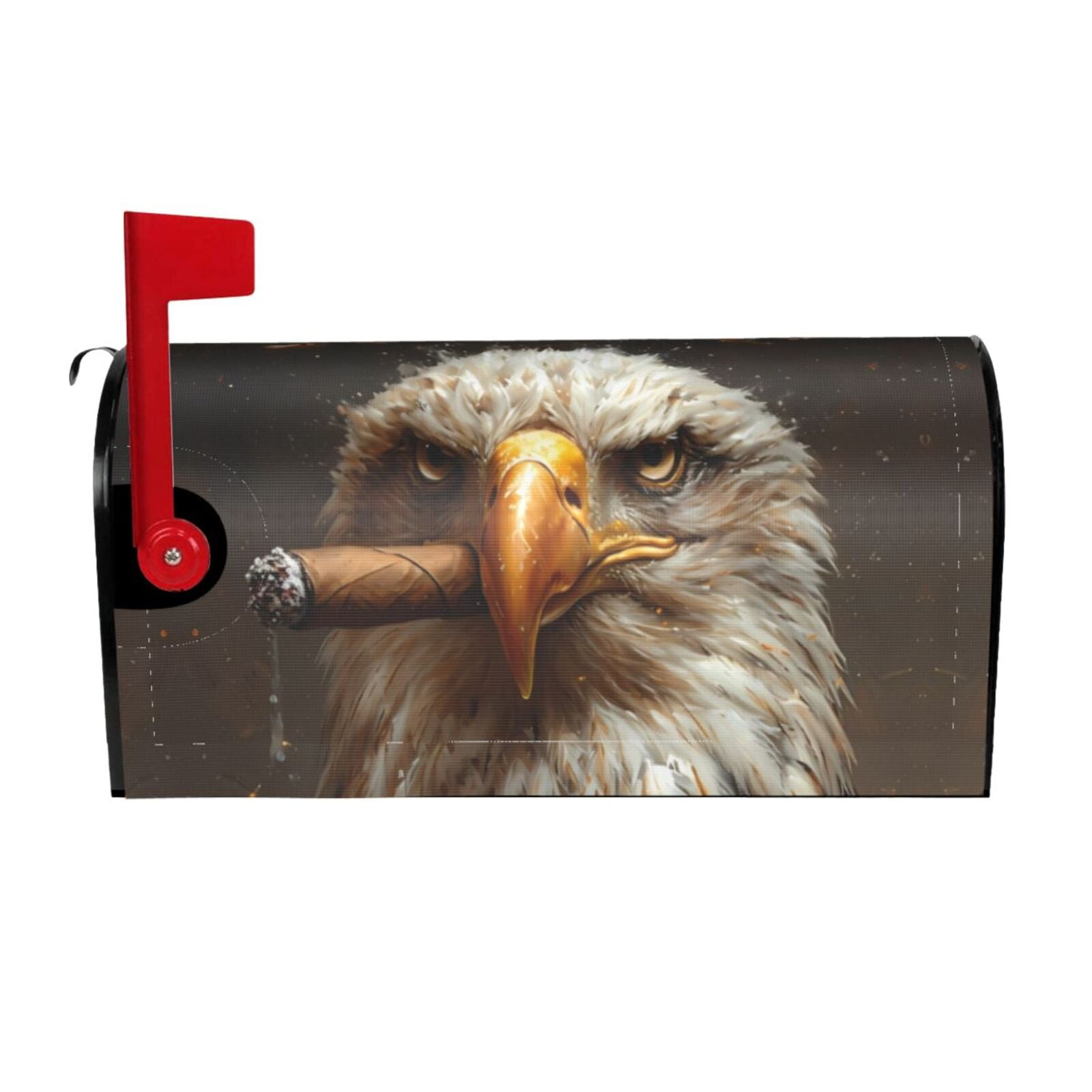 Mailbox Covers Magnetic Standard Size - Funny Bald Eagle Waterproof ...