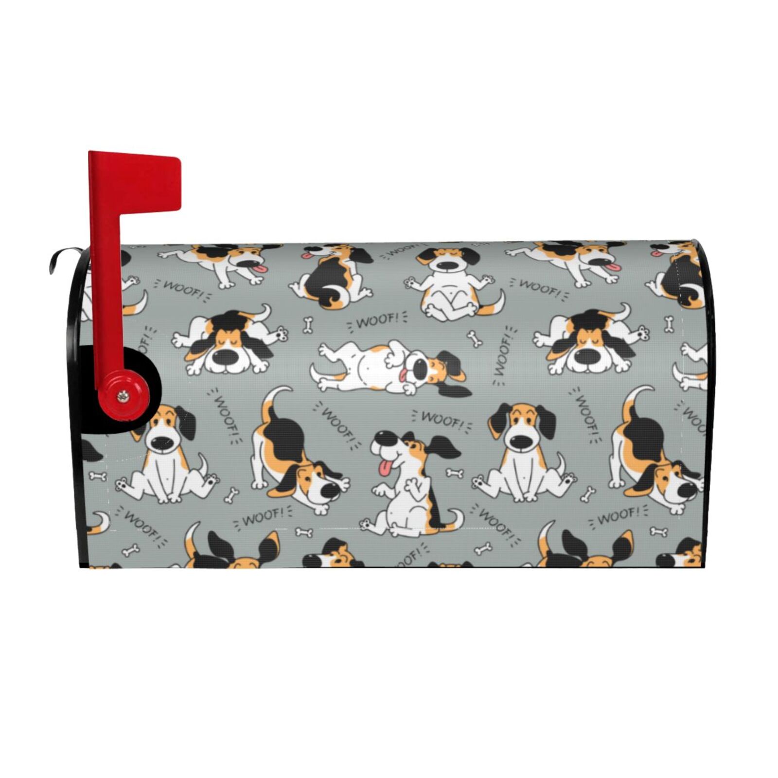 Mailbox Covers Magnetic Standard Size - Funny Beagle Active Dog ...