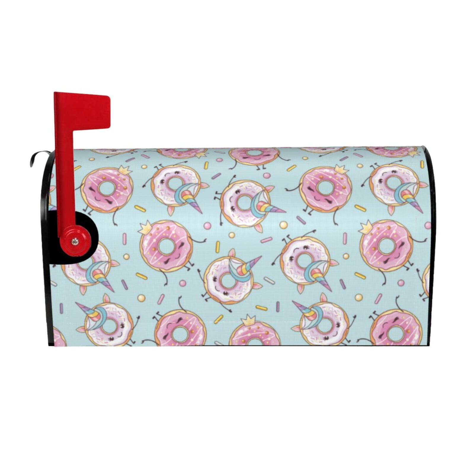 Mailbox Covers Magnetic Standard Size - Funny Cartoon Donut Print ...