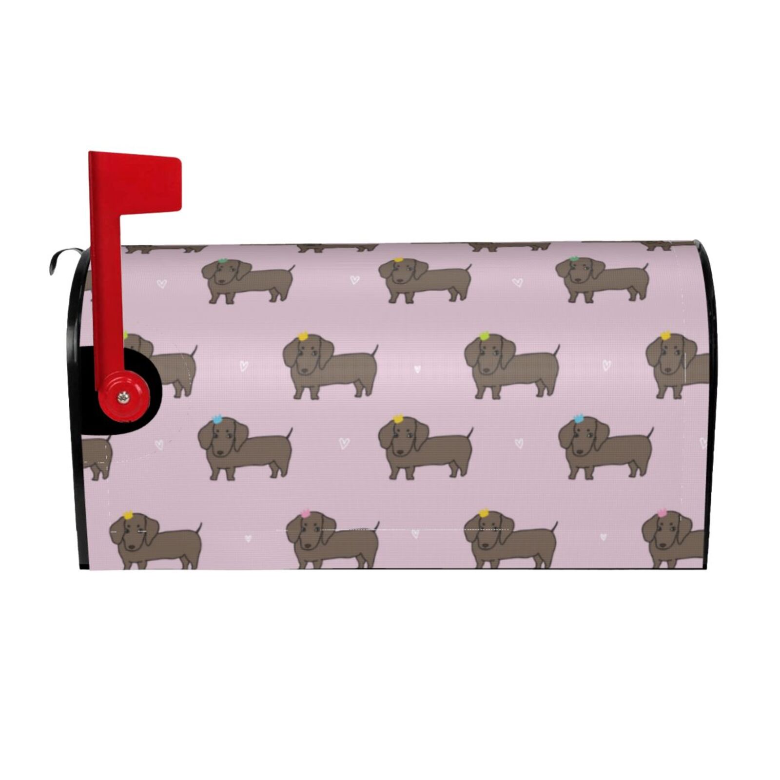 Mailbox Covers Magnetic Standard Size - Funny Dachshund Dog Puppy Love ...