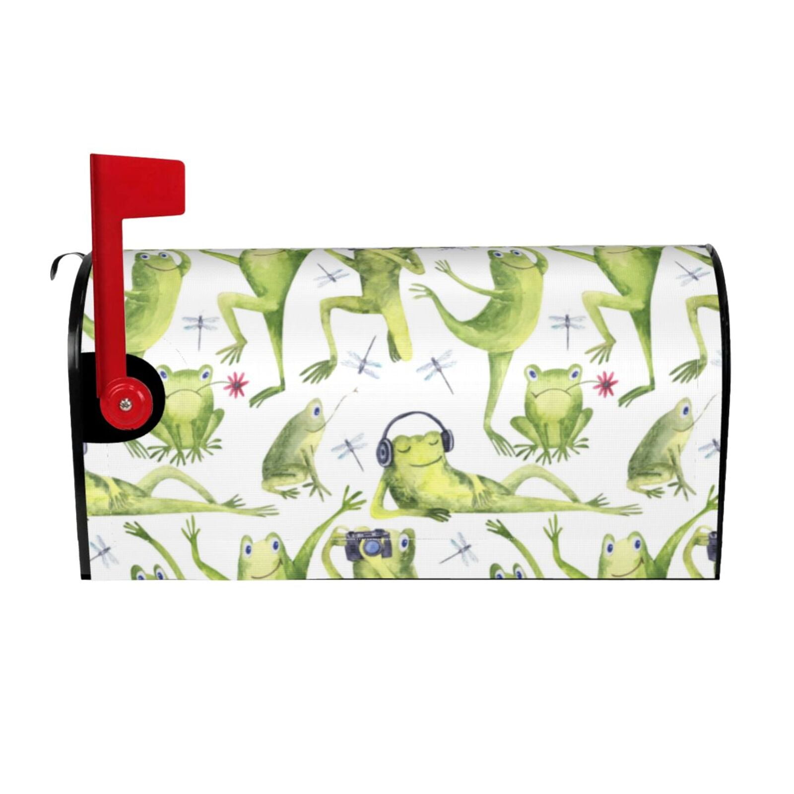 Mailbox Covers Magnetic Standard Size - Funny Frogs dancing camera cute ...