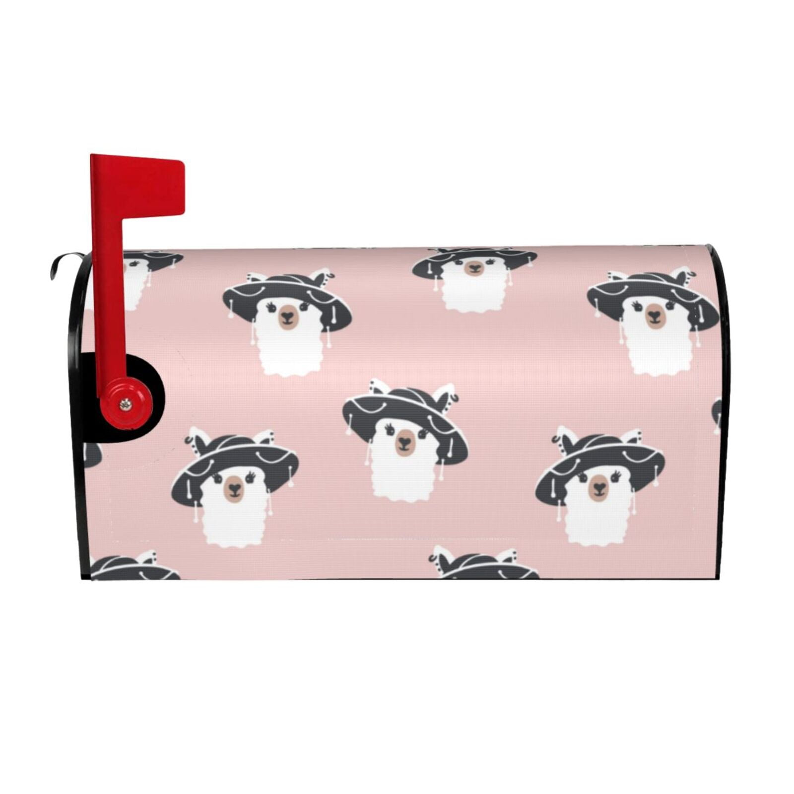 Mailbox Covers Magnetic Standard Size - Funny cute lami llama hat ...