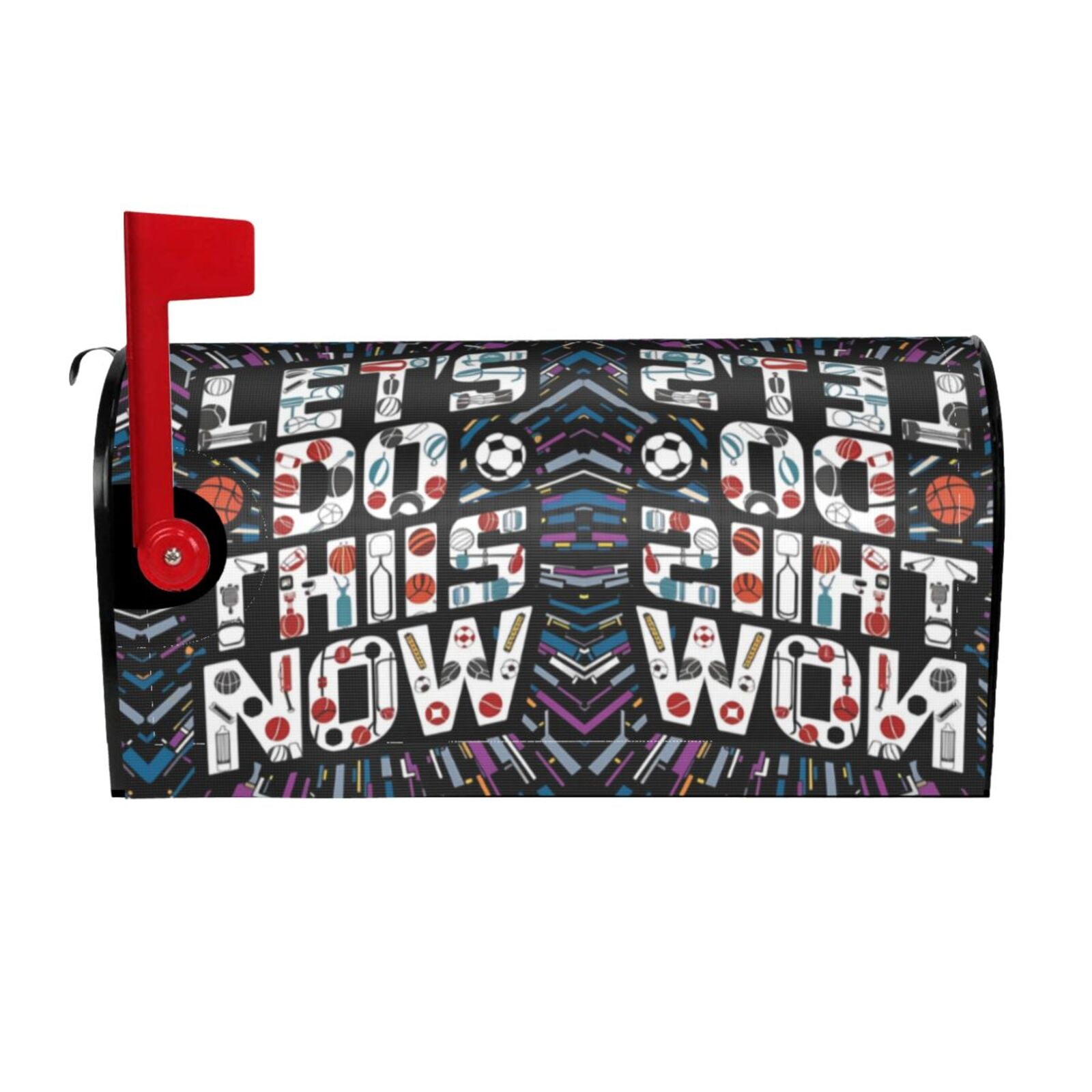 Mailbox Covers Magnetic Standard Size - Geometric Sports Energetic ...